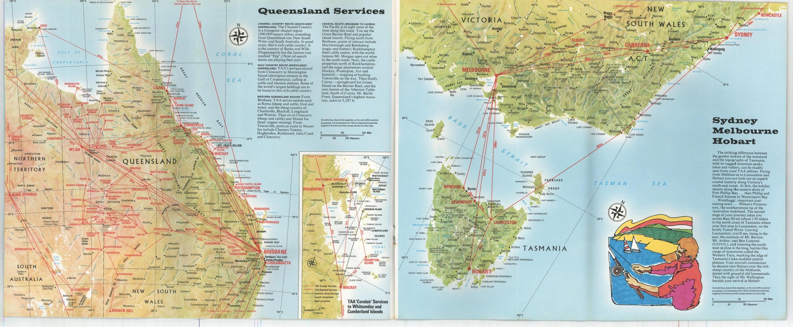 TAA Air Atlas - Curtis Wright Maps