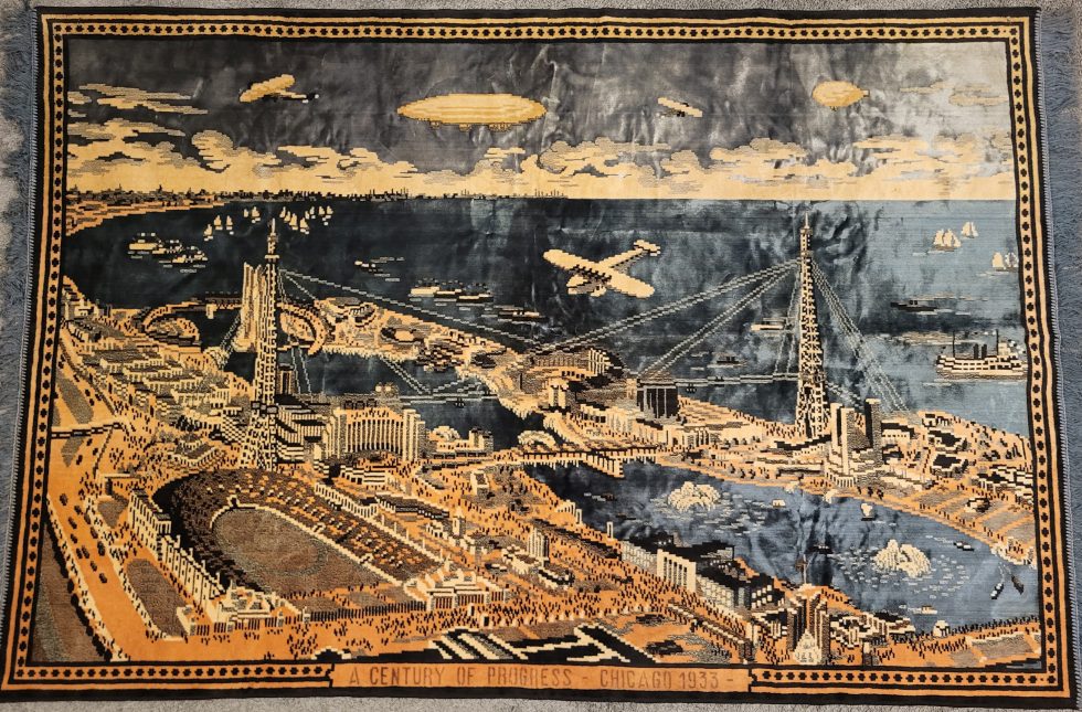 A Century of Progress - Chicago 1933 - Curtis Wright Maps