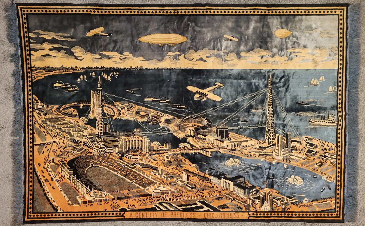 A Century of Progress - Chicago 1933 - Curtis Wright Maps