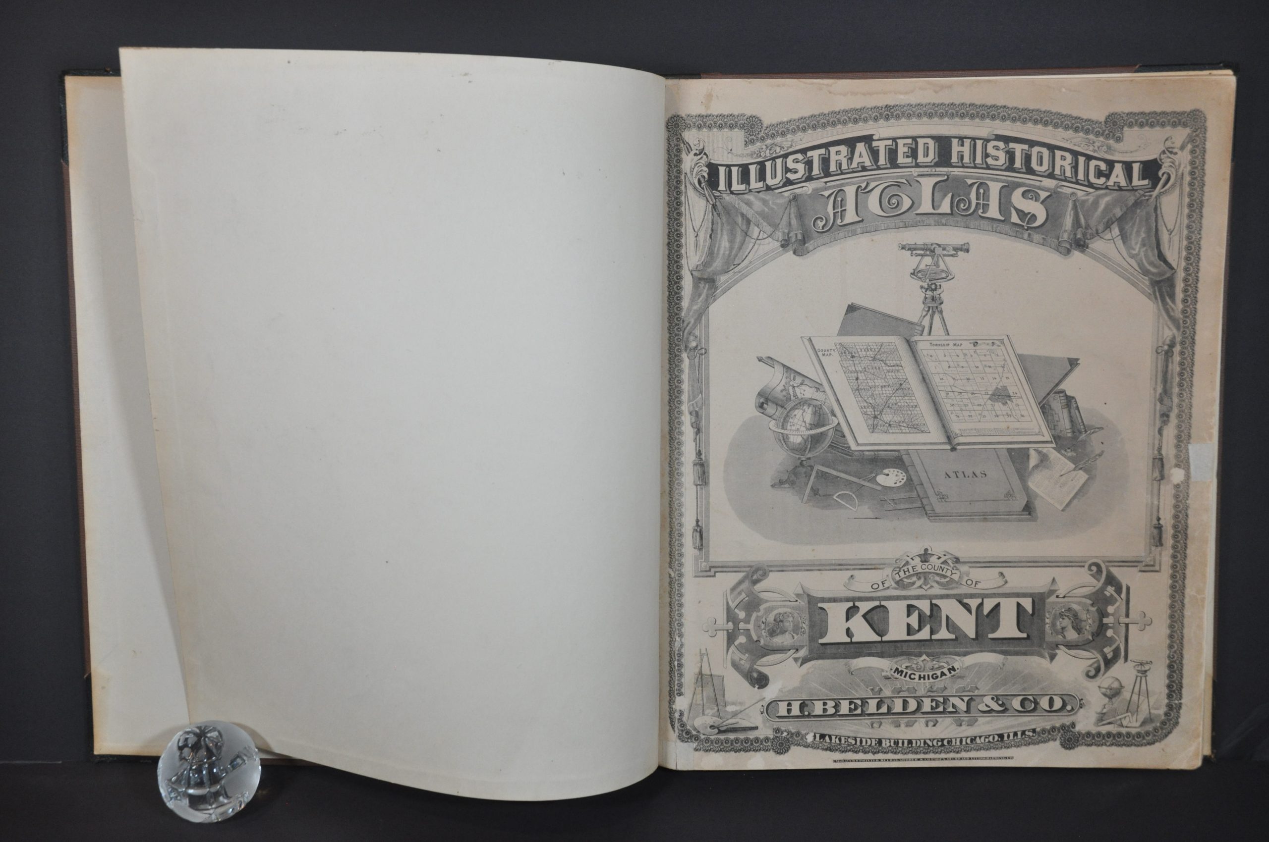 Illustrated Historical Atlas of the County of Kent, Michigan - Curtis ...