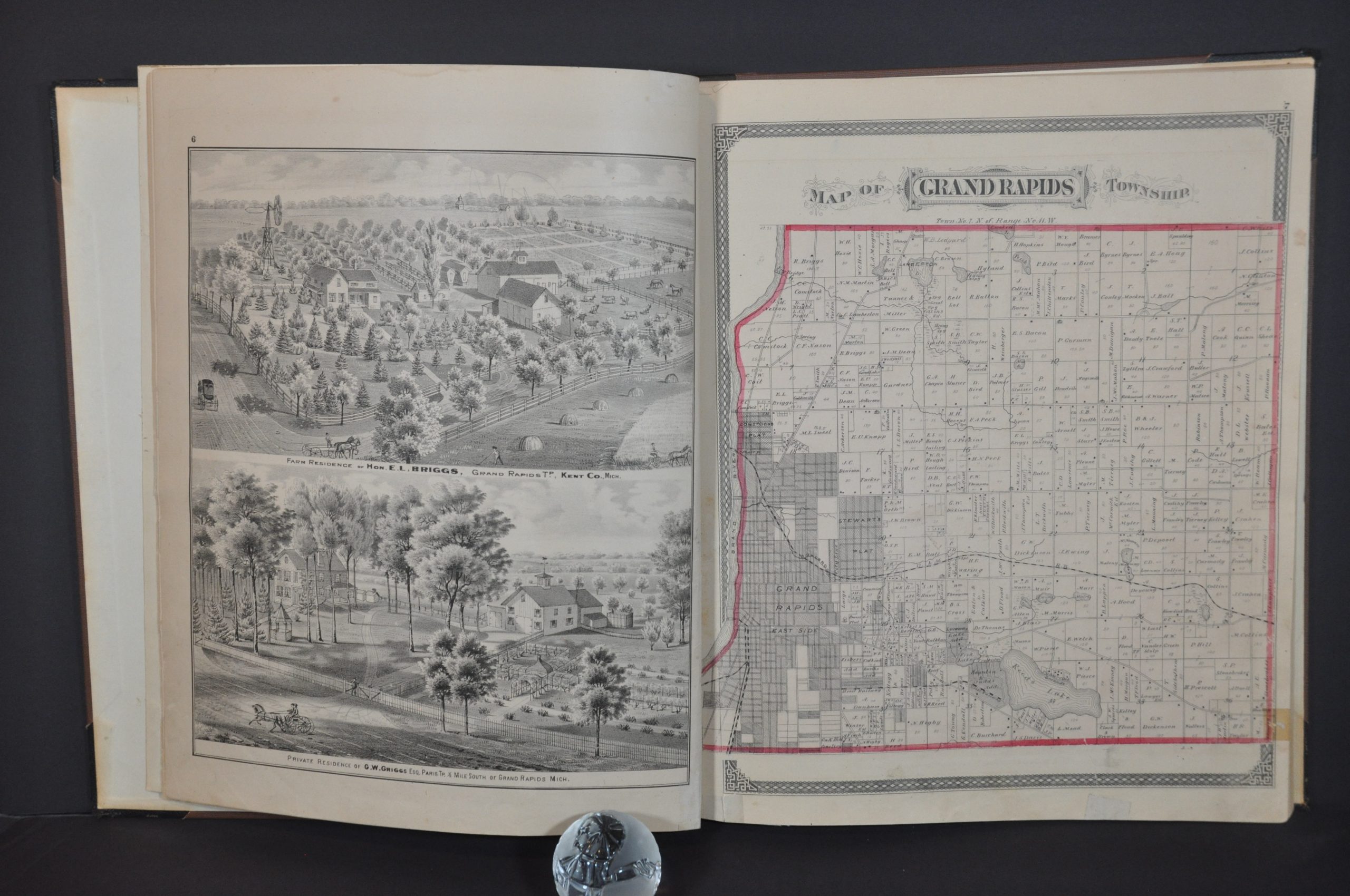 Illustrated Historical Atlas of the County of Kent, Michigan - Curtis ...
