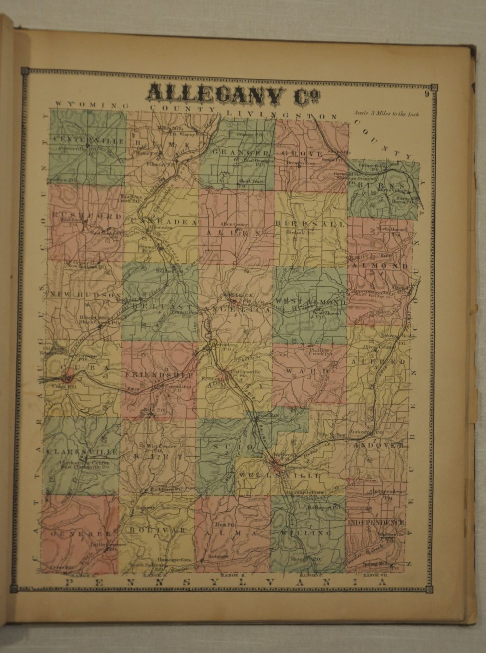 Atlas of Allegany County, New York | Curtis Wright Maps