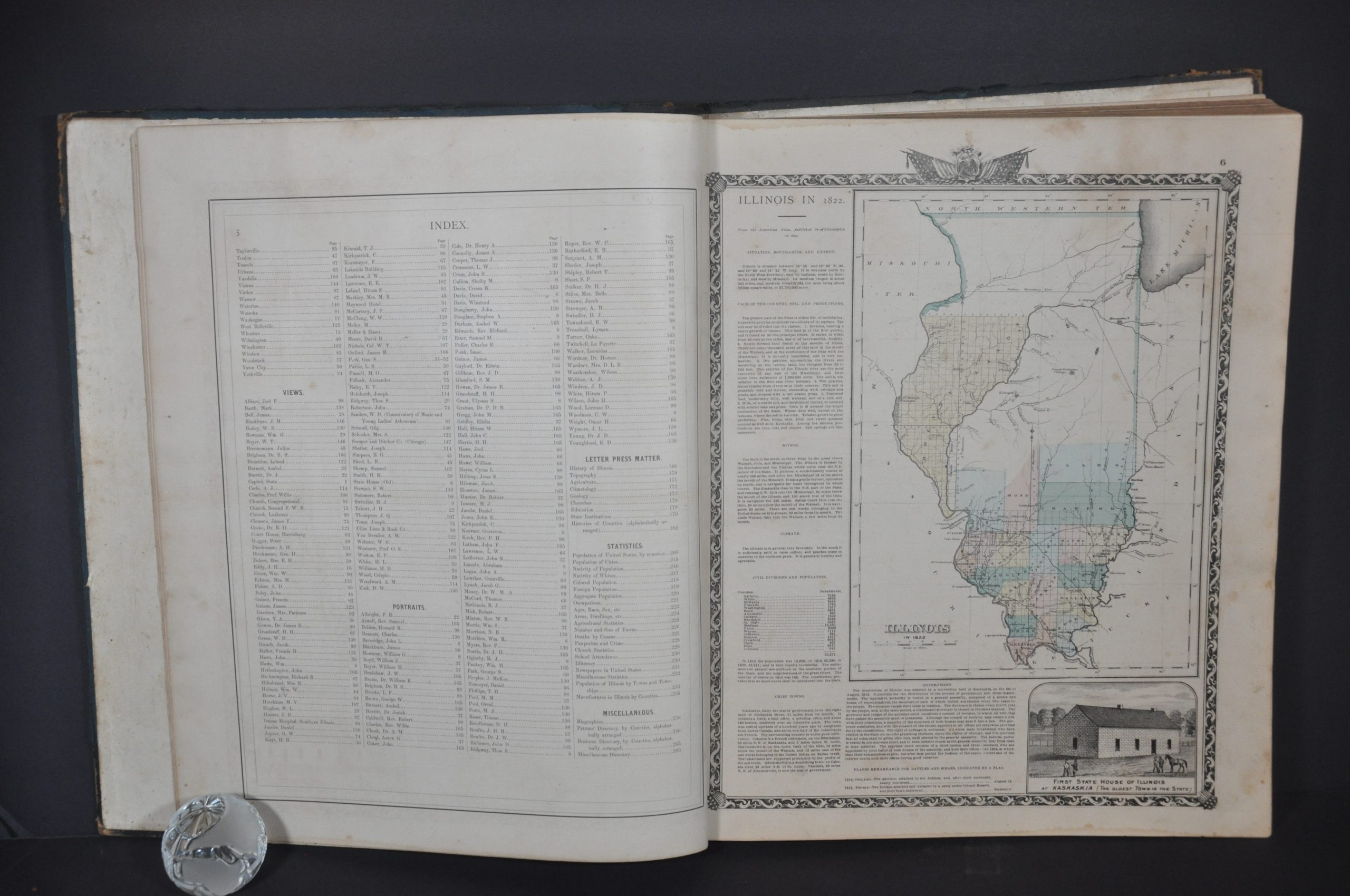 Atlas of the State of Illinois - Curtis Wright Maps