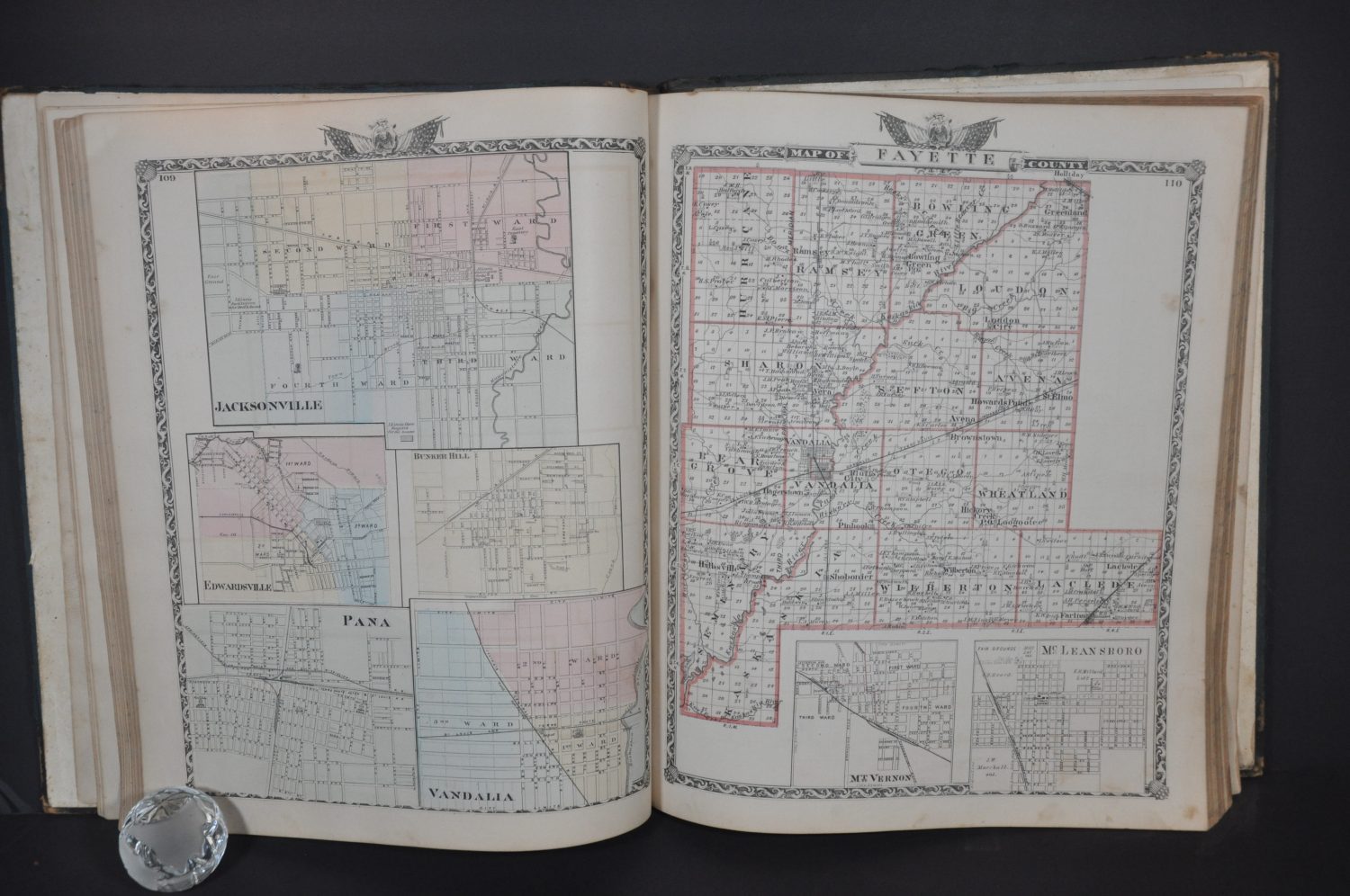 Atlas of the State of Illinois - Curtis Wright Maps