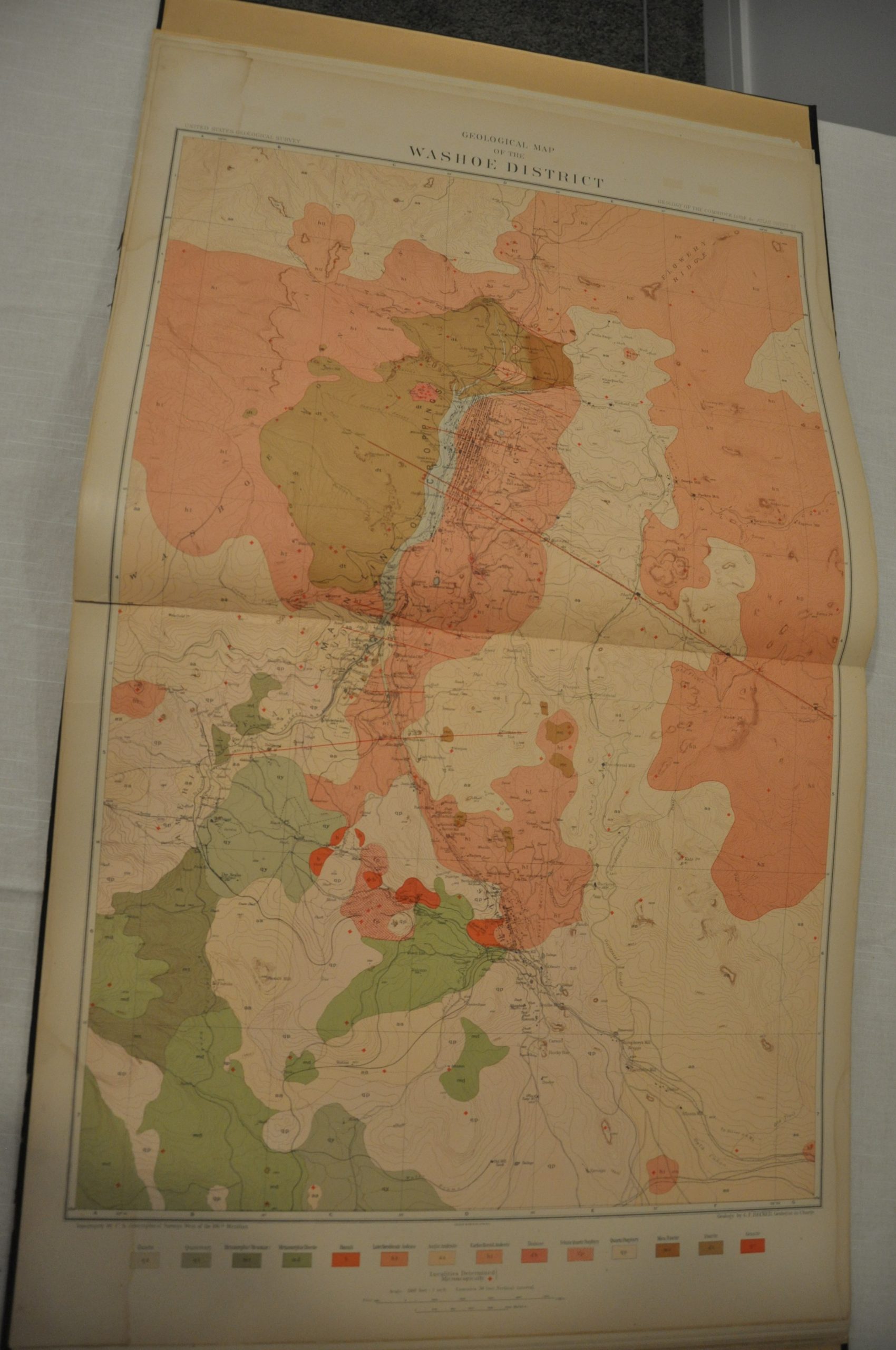 Atlas to Accompany the Monograph on the Geology of the Comstock Lode ...