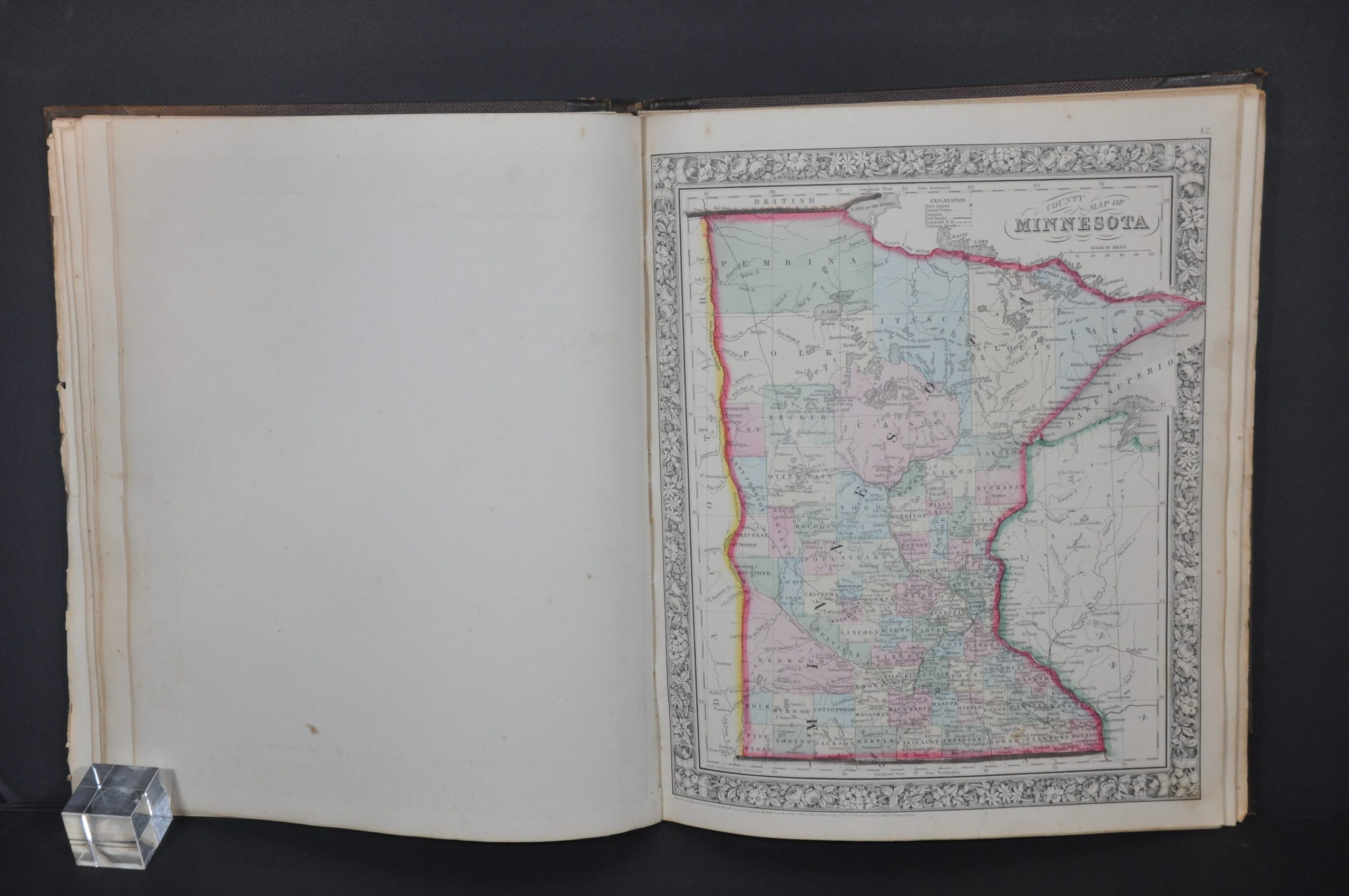 Mitchell's New General Atlas - Curtis Wright Maps