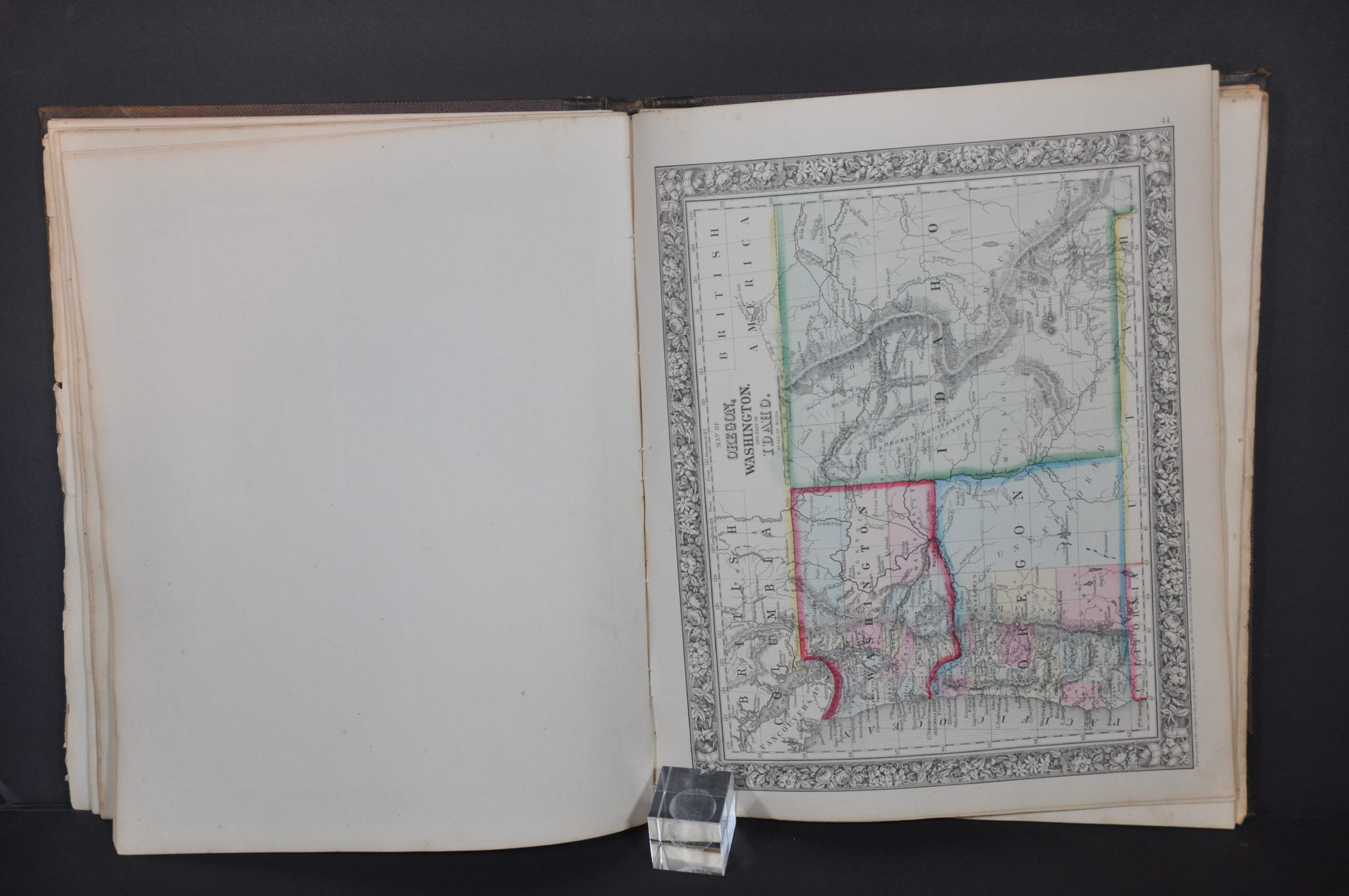 Mitchell's New General Atlas - Curtis Wright Maps