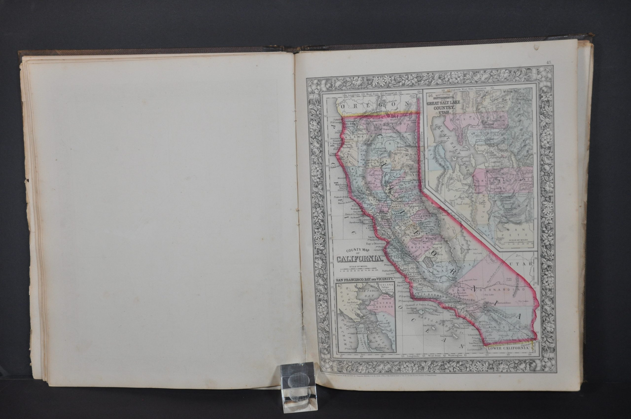 Mitchell's New General Atlas - Curtis Wright Maps