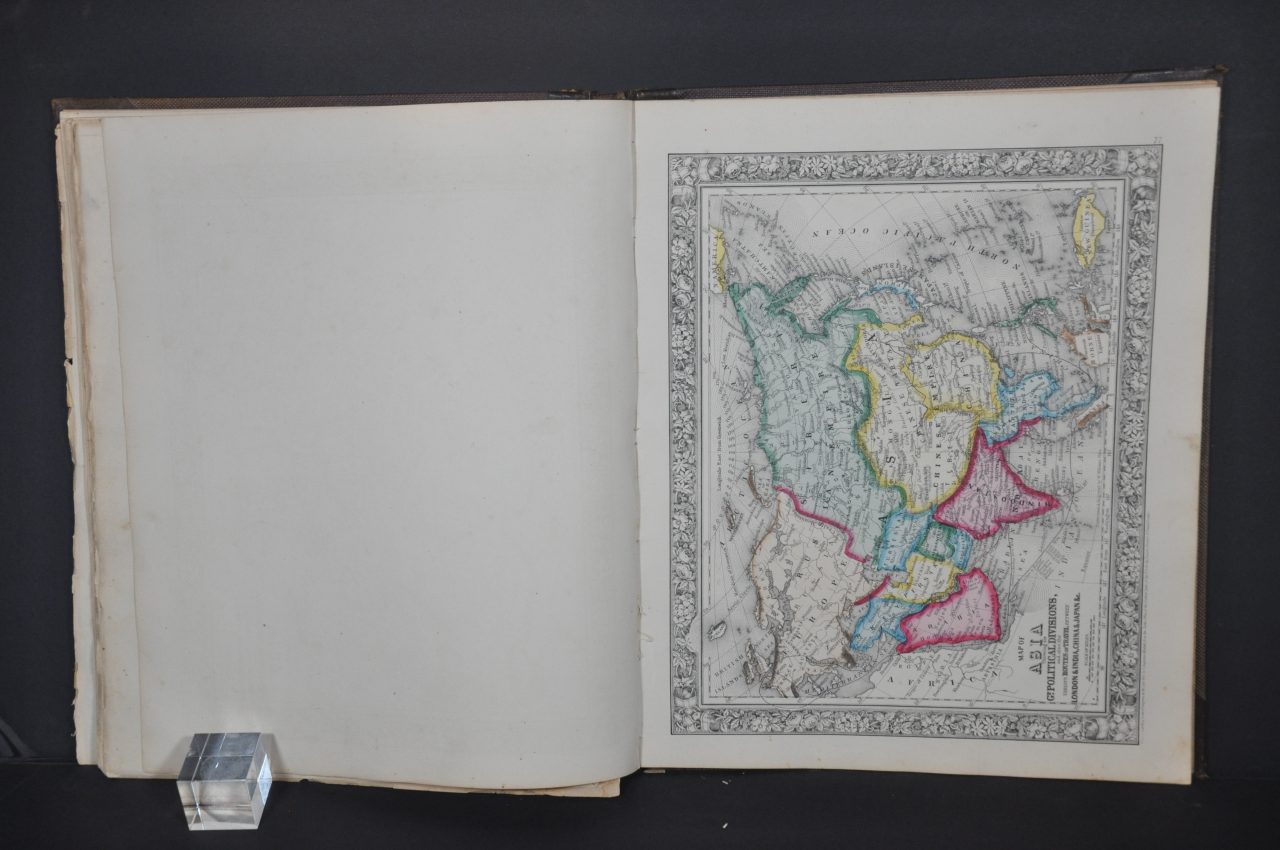 Mitchell's New General Atlas - Curtis Wright Maps