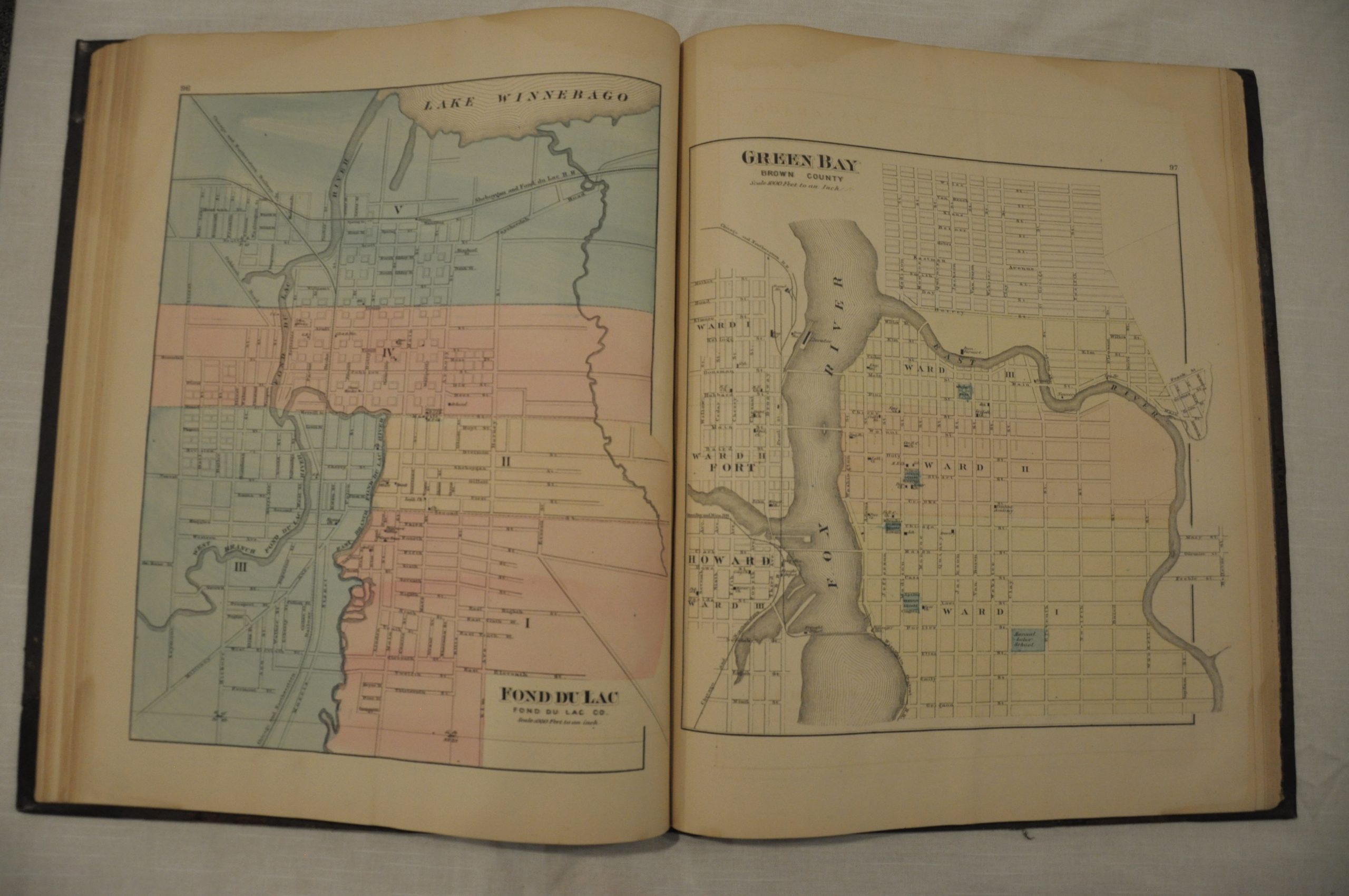 Atlas of the State of Wisconsin - Curtis Wright Maps