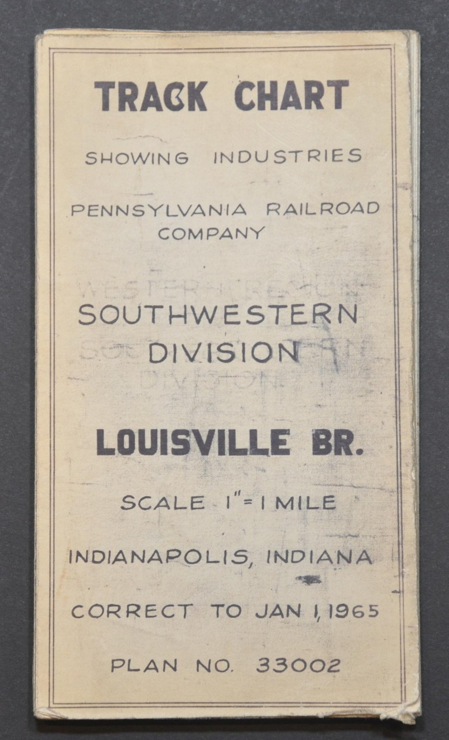 Pennsylvania Railroad Track Diagrams