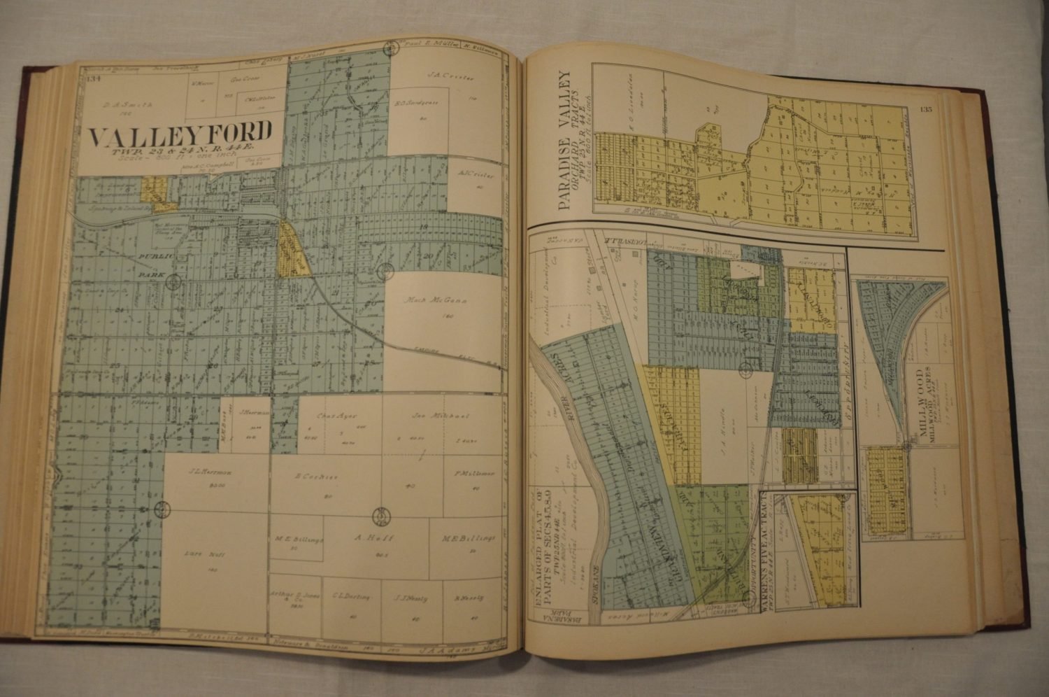 Standard Atlas of Spokane County, Washington - Curtis Wright Maps
