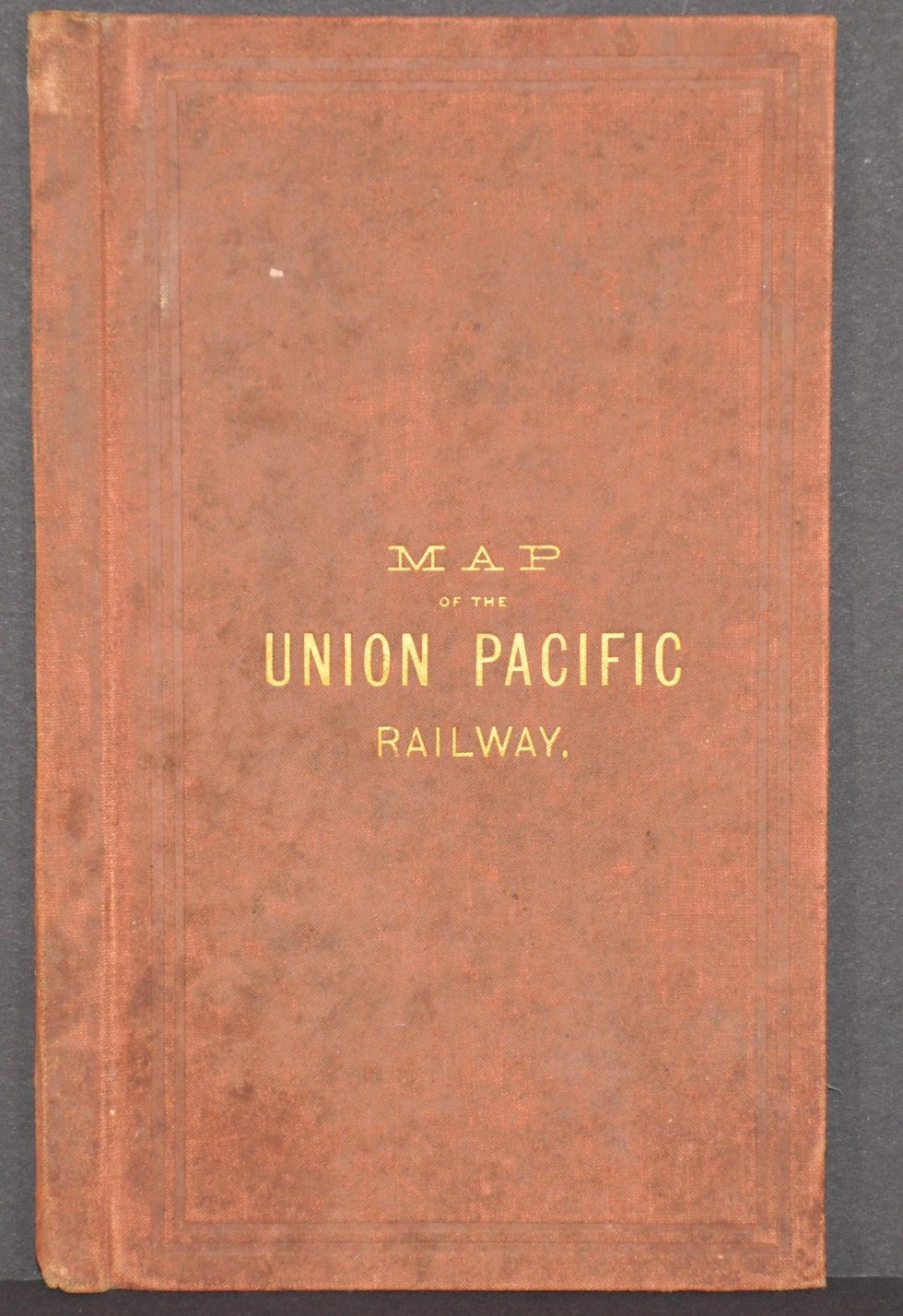 New Map of the Union Pacific Railway - Curtis Wright Maps