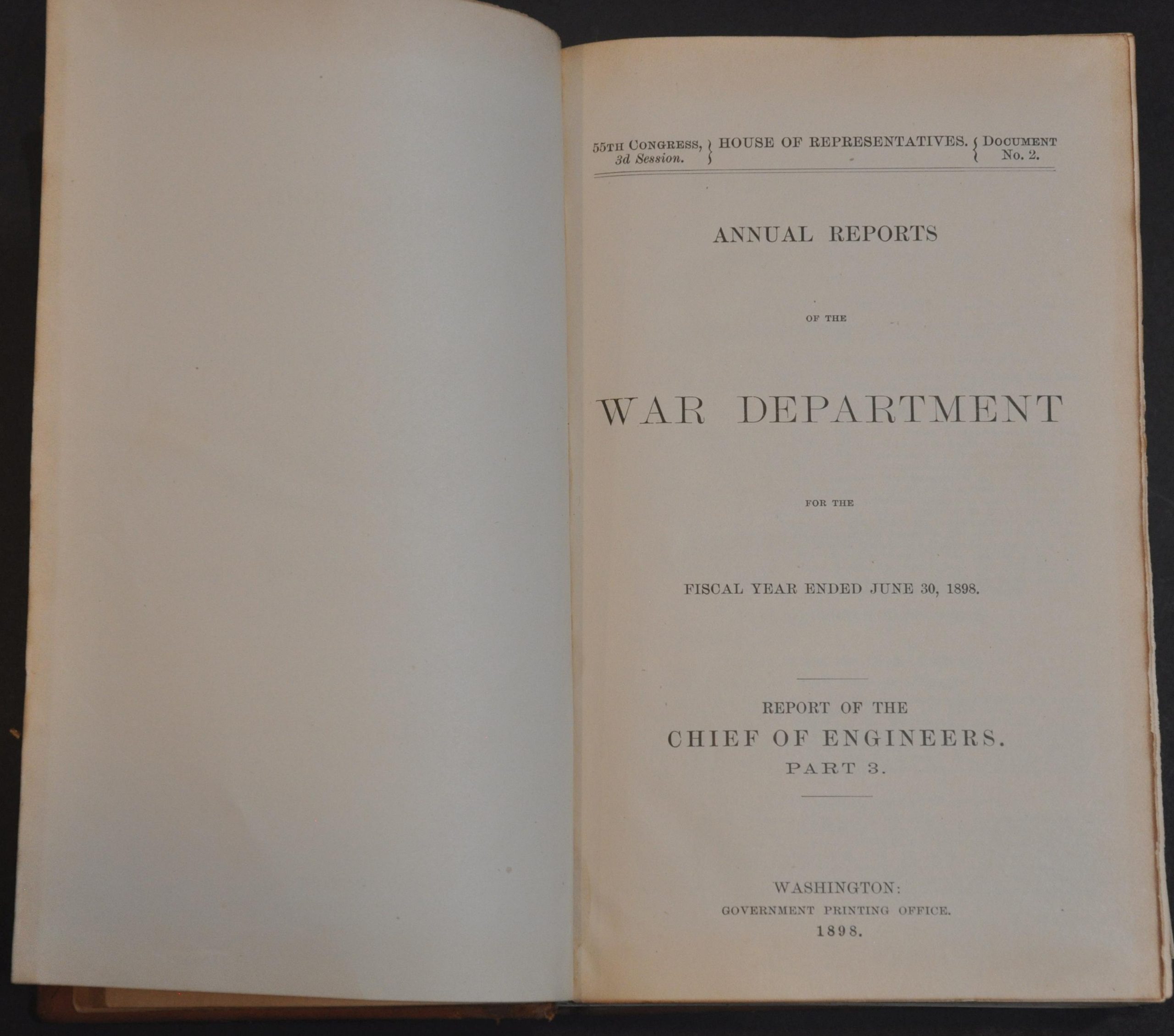 Annual Reports of the War Department - Report of the Chief of Engineers ...