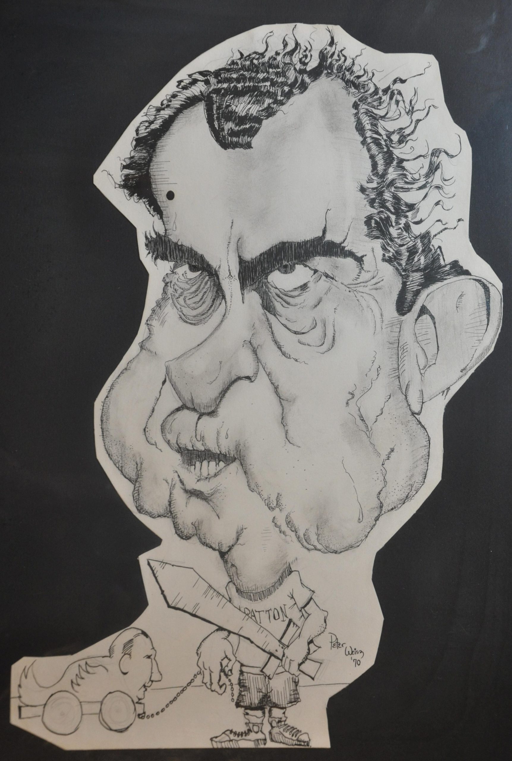 Caricatura Di Richard Nixon Richard Nixon Cartoons And Comics Funny