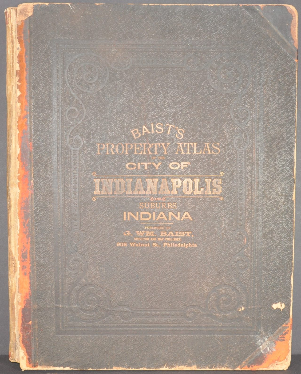 Baist's Property Atlas of the City of Indianapolis - Curtis Wright Maps