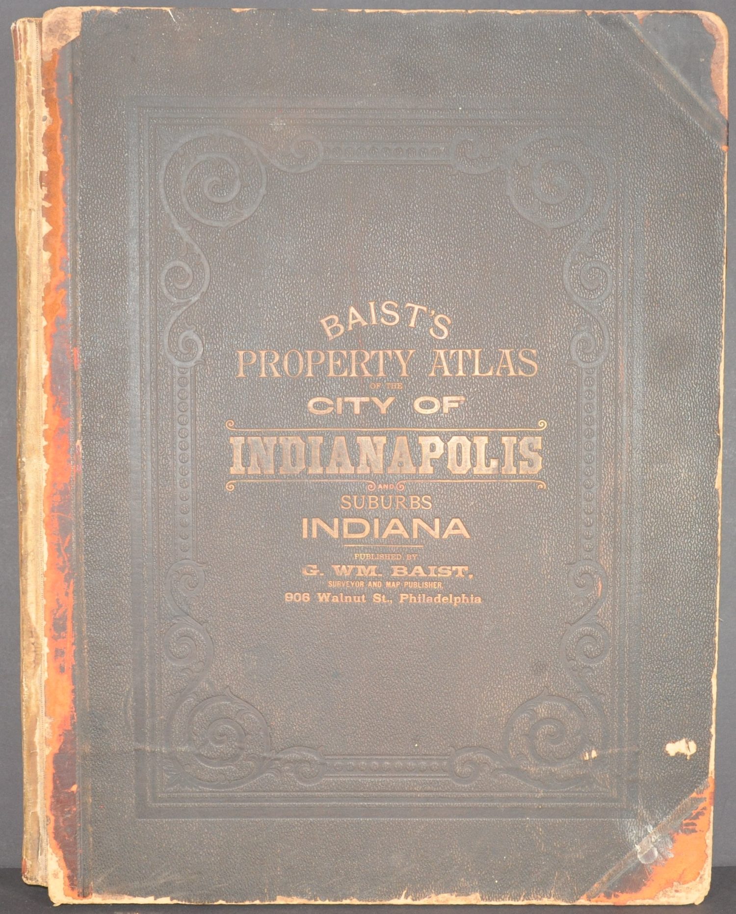 Baist's Property Atlas of the City of Indianapolis - Curtis Wright Maps