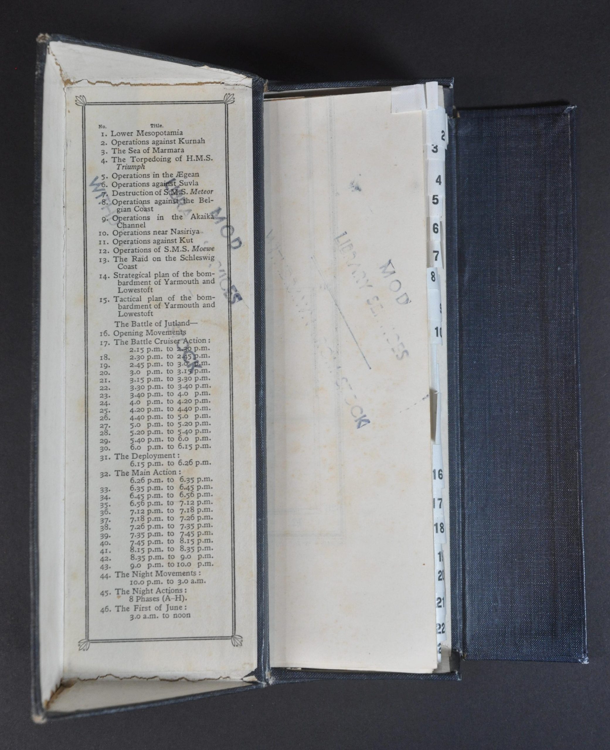 Official History of the War - Naval Operations Vol. III (MAPS) - Curtis ...