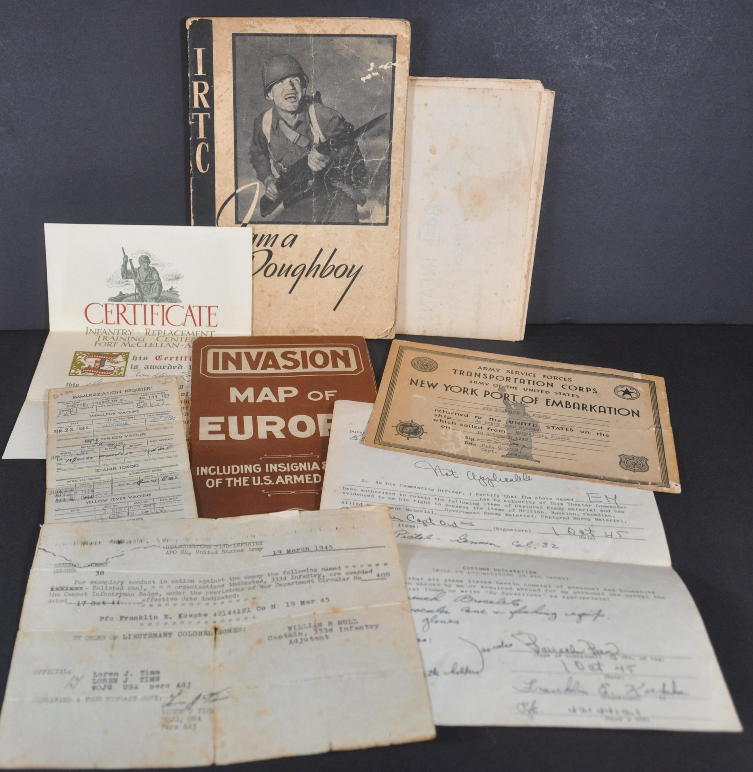 84th Infantry Division From Activation 15 Oct 42 to V-E Day 9 May 45 ...