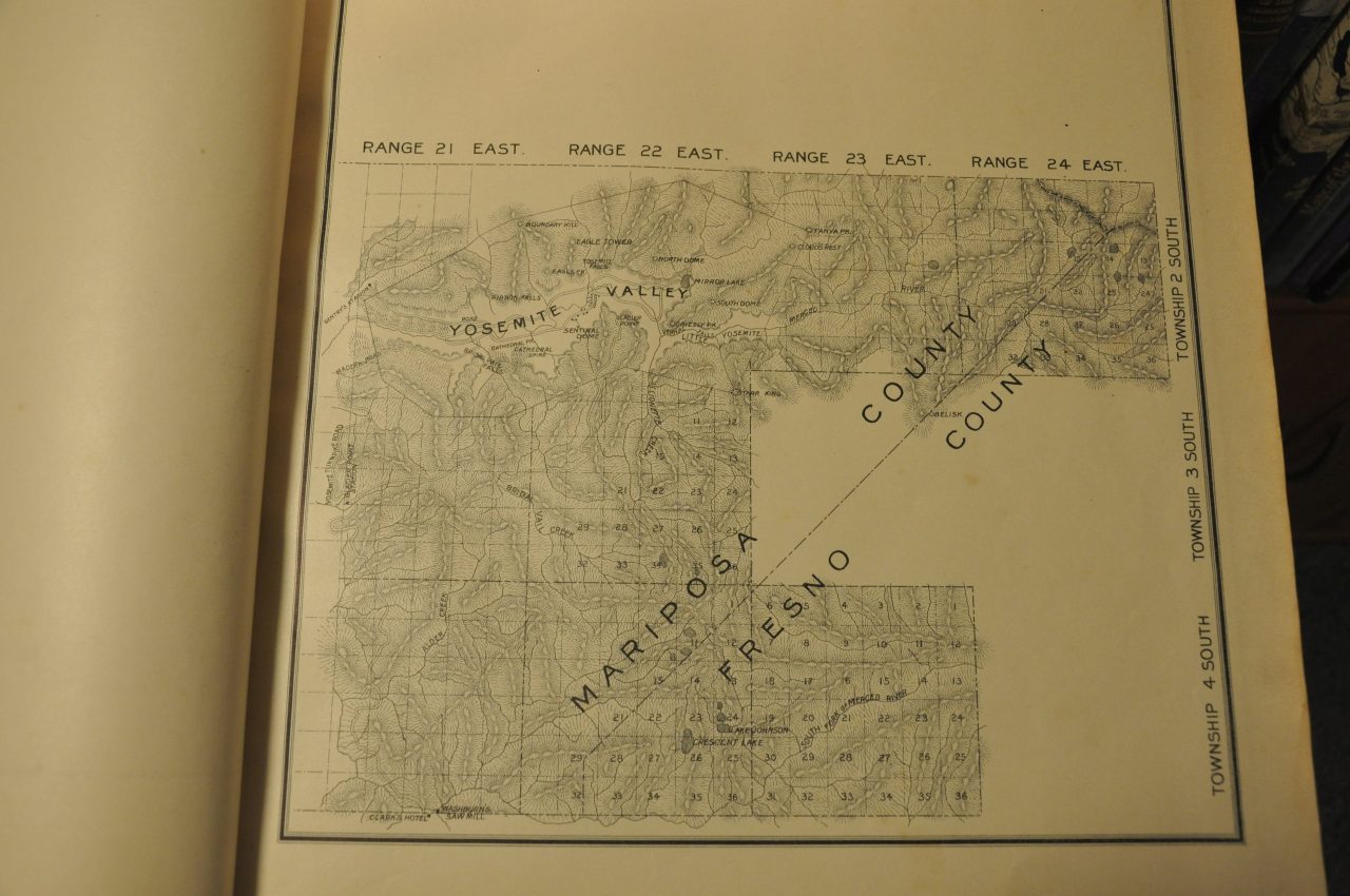 Official Historical Atlas Map of Fresno County | Curtis Wright Maps