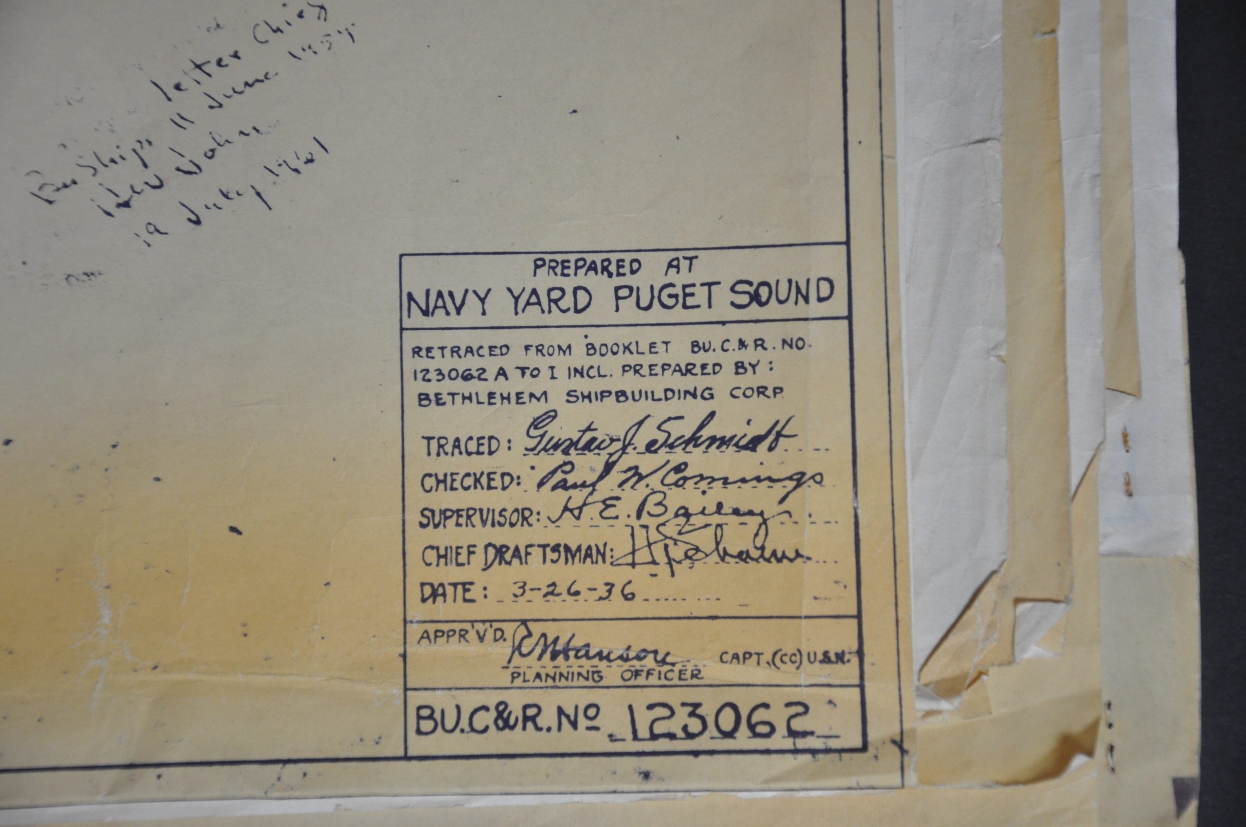 U.S.S. Lexington - CV2 Booklet of General Plans - Curtis Wright Maps