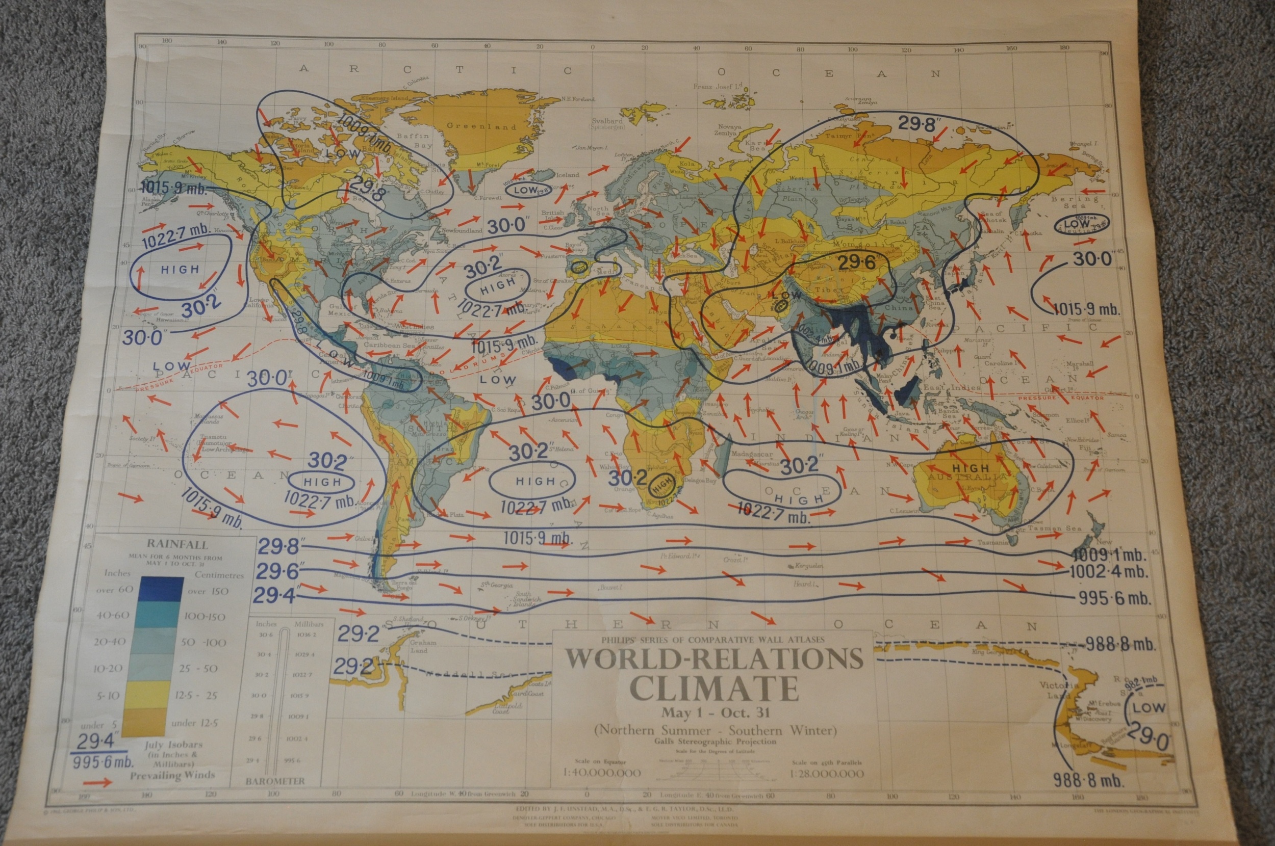 World Relations Climate May 1 - October 31 [and] Nov 1 - April 30 ...