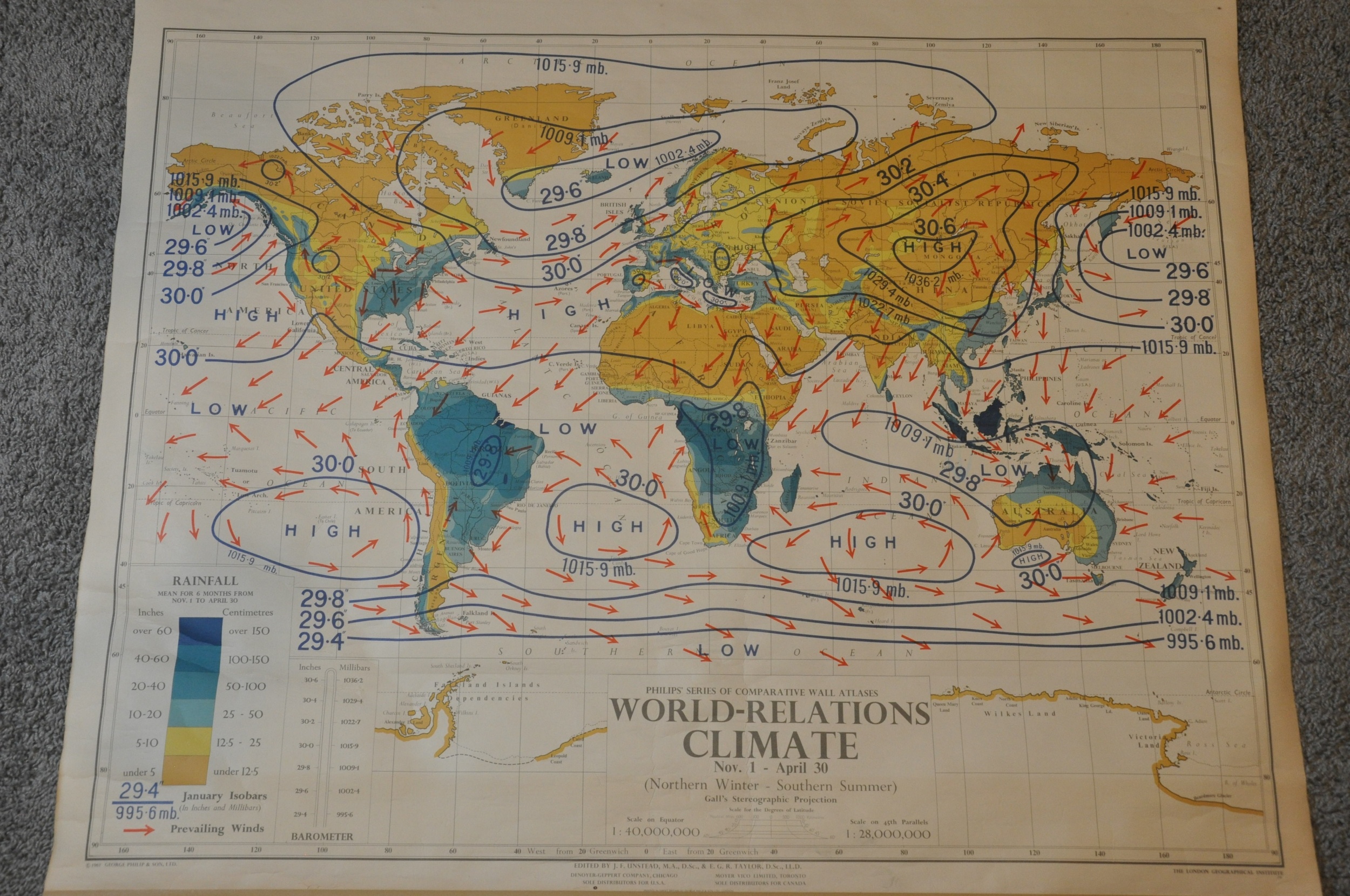 World Relations Climate May 1 - October 31 [and] Nov 1 - April 30 ...