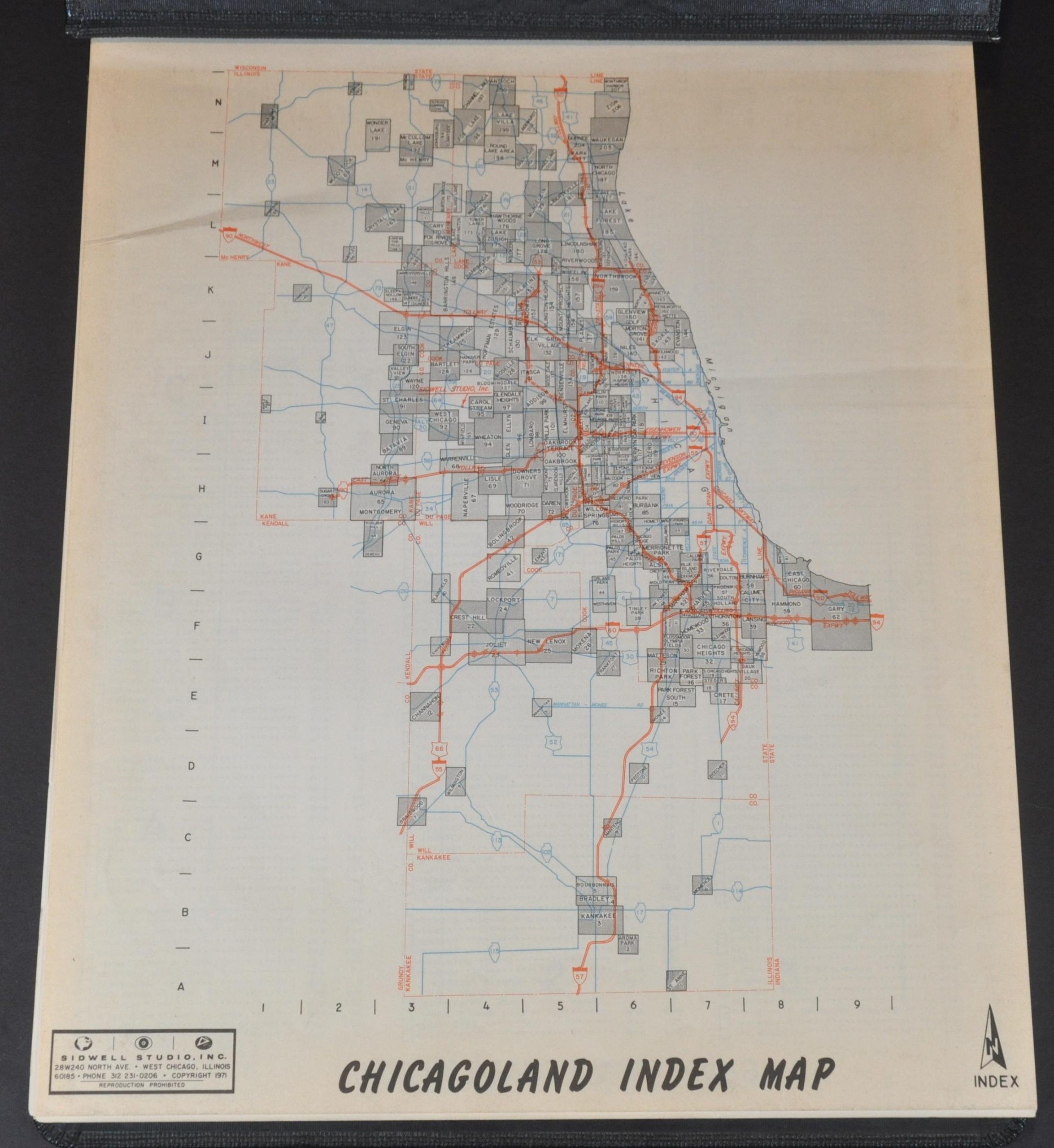 Chicagoland Village Maps - Curtis Wright Maps