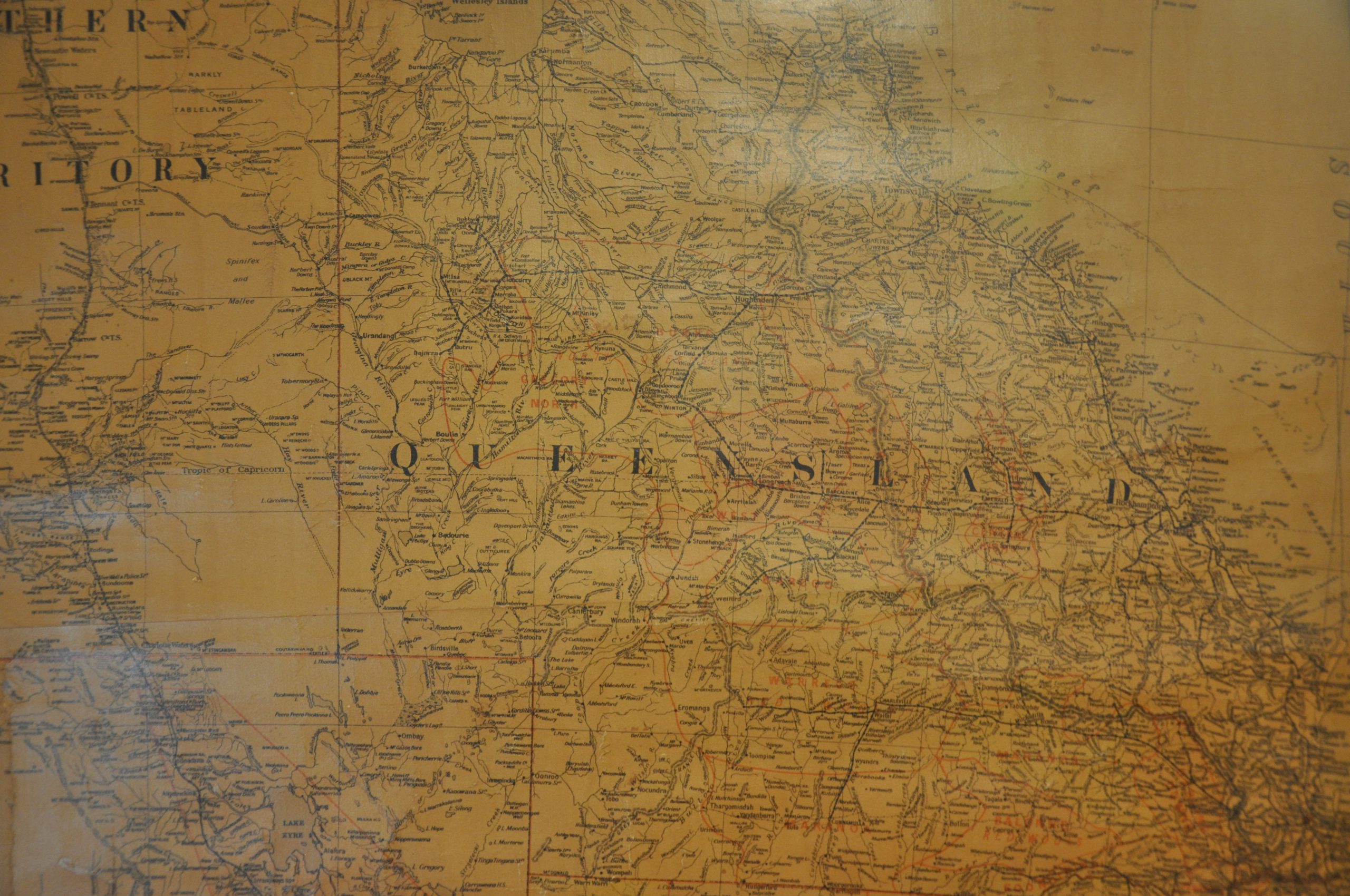 The Wool Districts Map of the Commonwealth of Australia - Curtis Wright ...