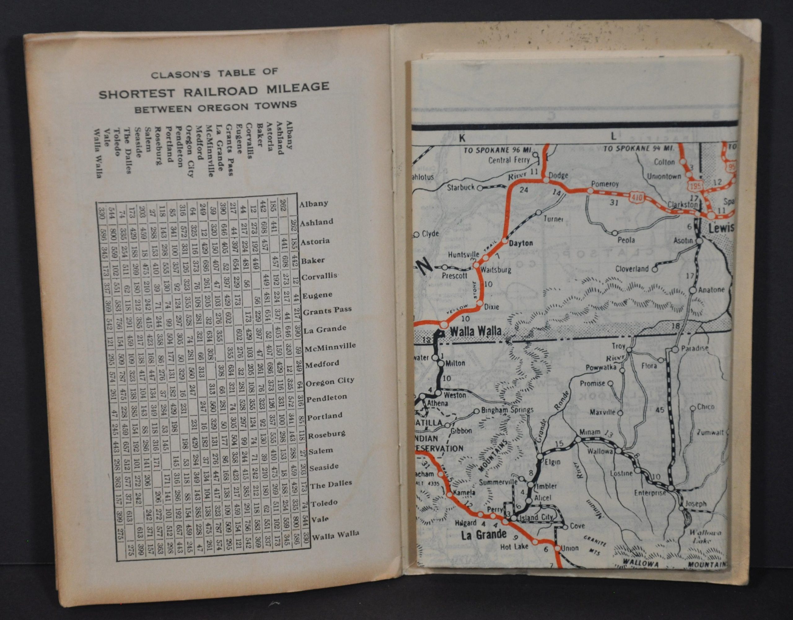 Clason's Oregon Green Guide - Curtis Wright Maps