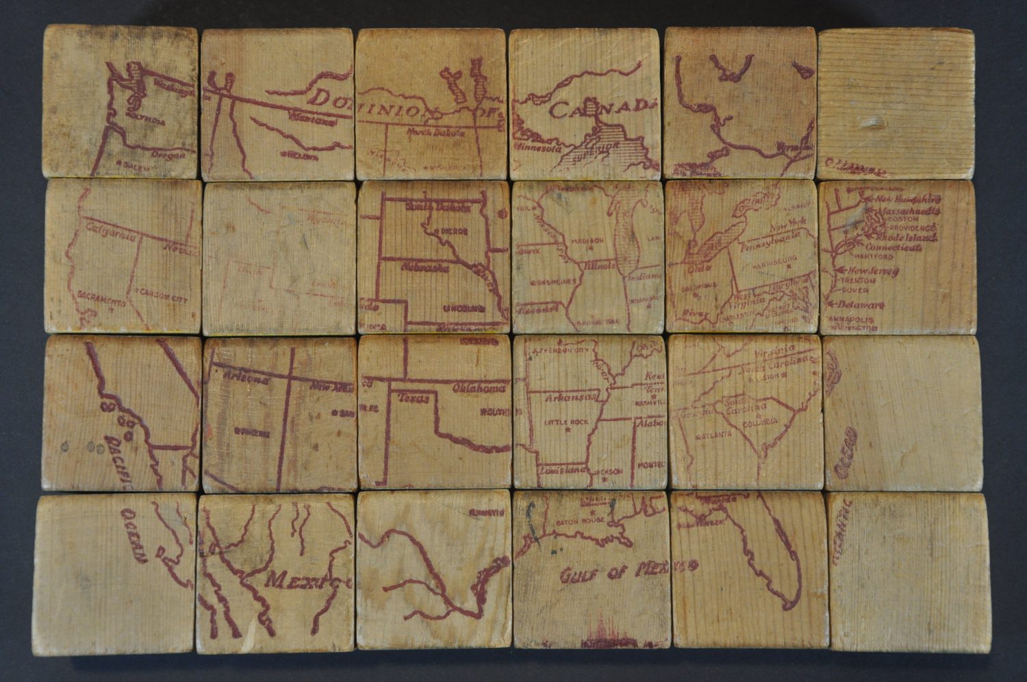 [Block Map of the United States] - Curtis Wright Maps