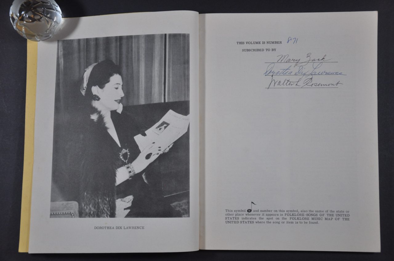 Folklore Music Map of the United States - Curtis Wright Maps