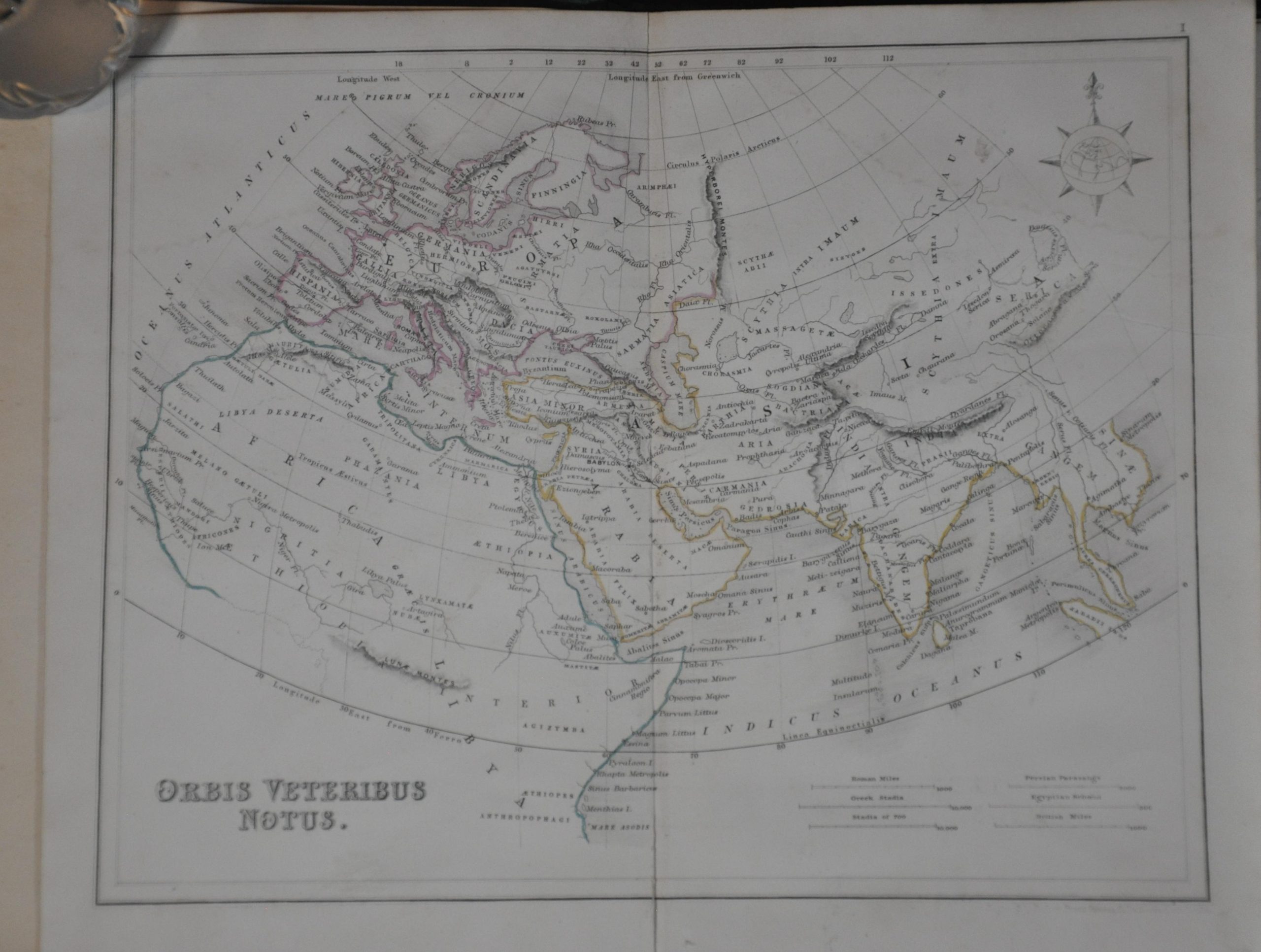 Junior Classical Atlas - Curtis Wright Maps