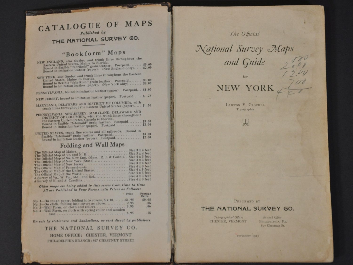 The Official National Survey Maps and Guide for New York - Curtis ...