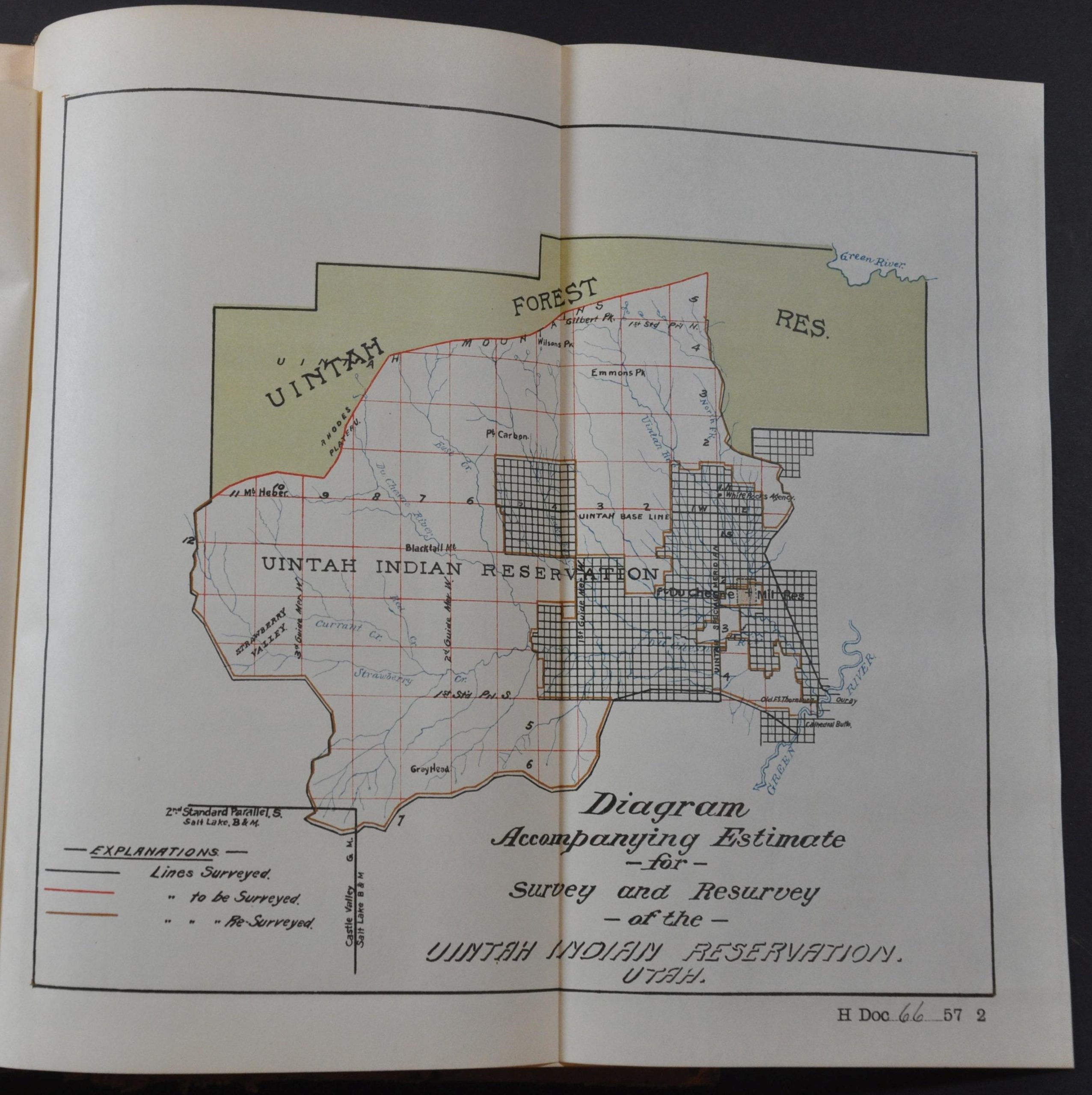 [Indian Reservations in Nevada and Utah] - Curtis Wright Maps