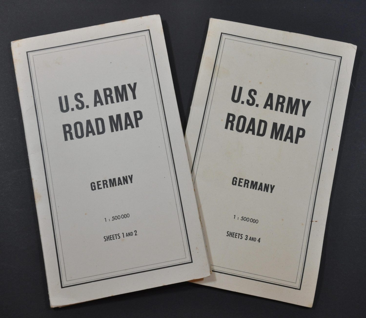 U.S. Army Road Map Germany - Curtis Wright Maps