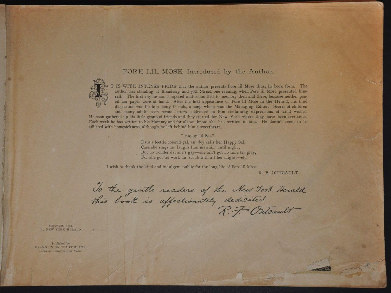 Pore Lil Mose His Letters to his Mammy - Curtis Wright Maps