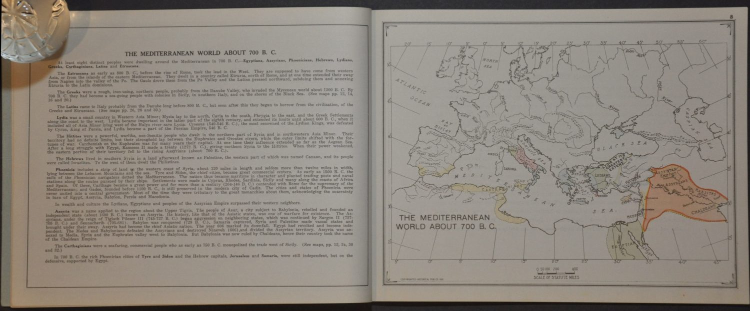 Maps Illustrating Ancient History - Curtis Wright Maps