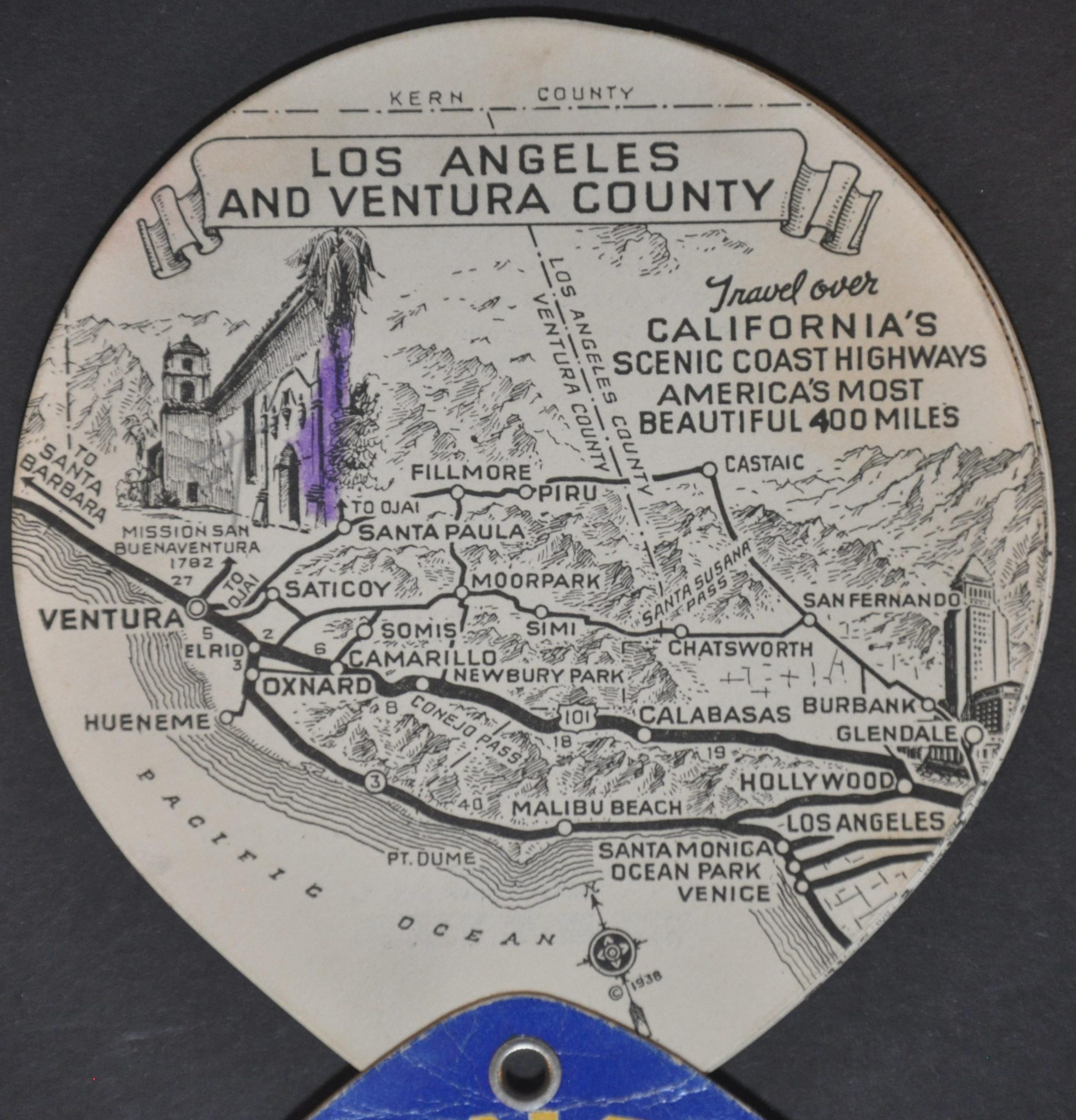 California's Mission Trails - Curtis Wright Maps