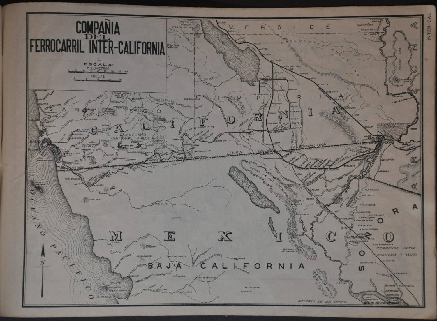 Southern Pacific Lines Division Maps - Curtis Wright Maps