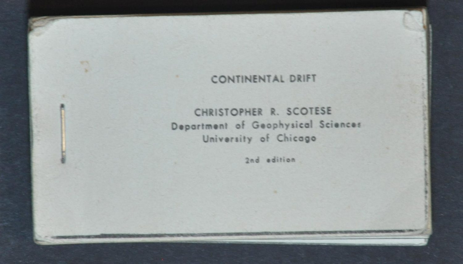 Continental Drift [Flip Book] - Curtis Wright Maps