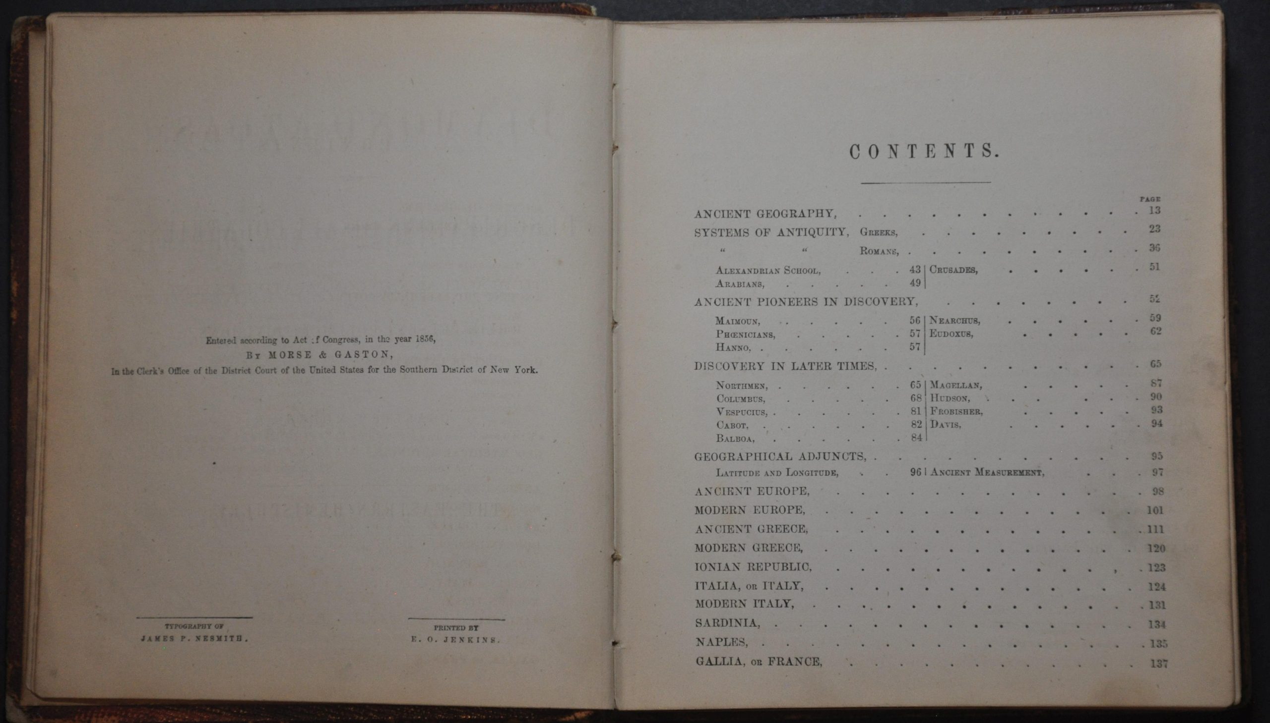 Morse & Gaston's Diamond Atlas: Oriental - Curtis Wright Maps