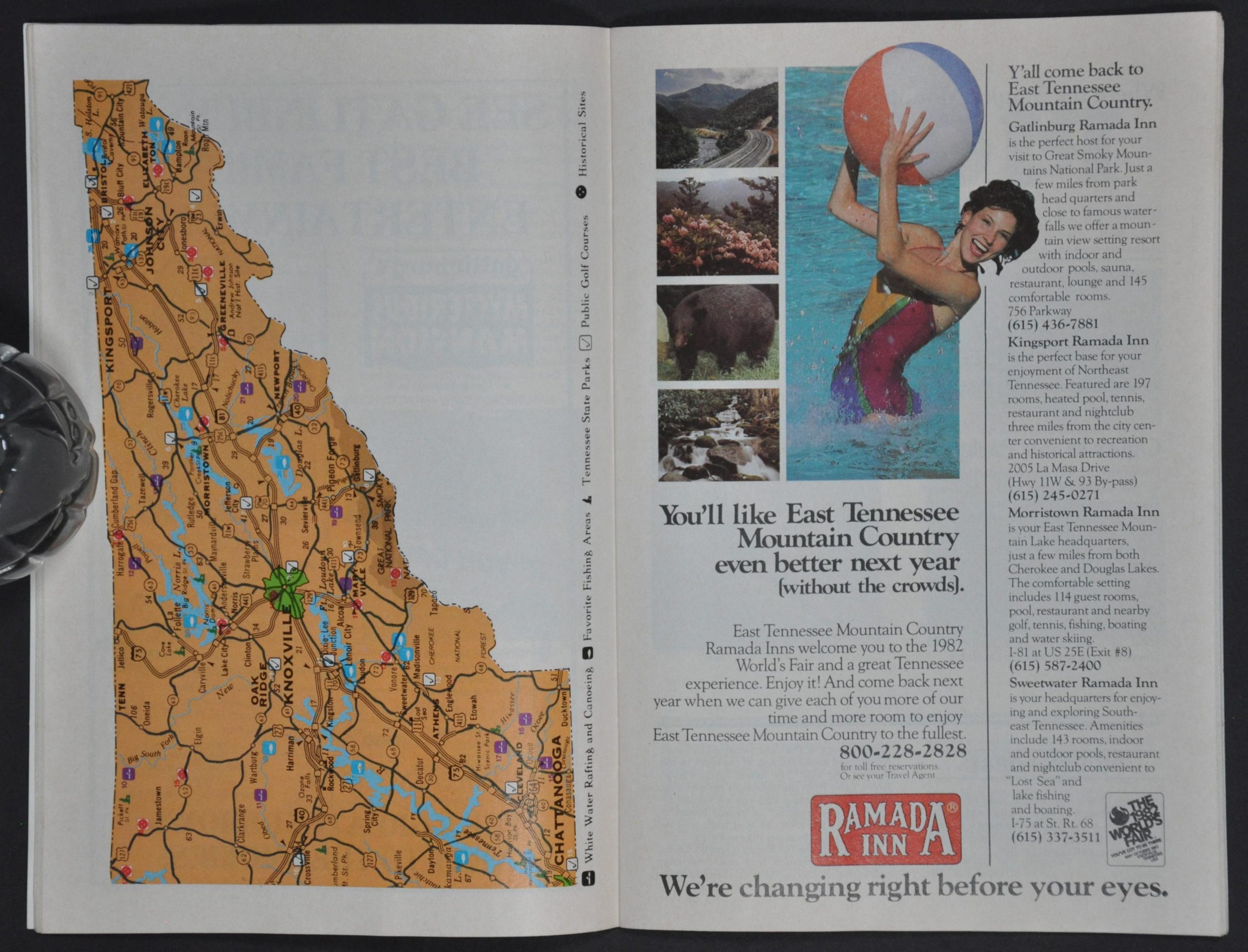 Tennessee Visitor Guide - Curtis Wright Maps