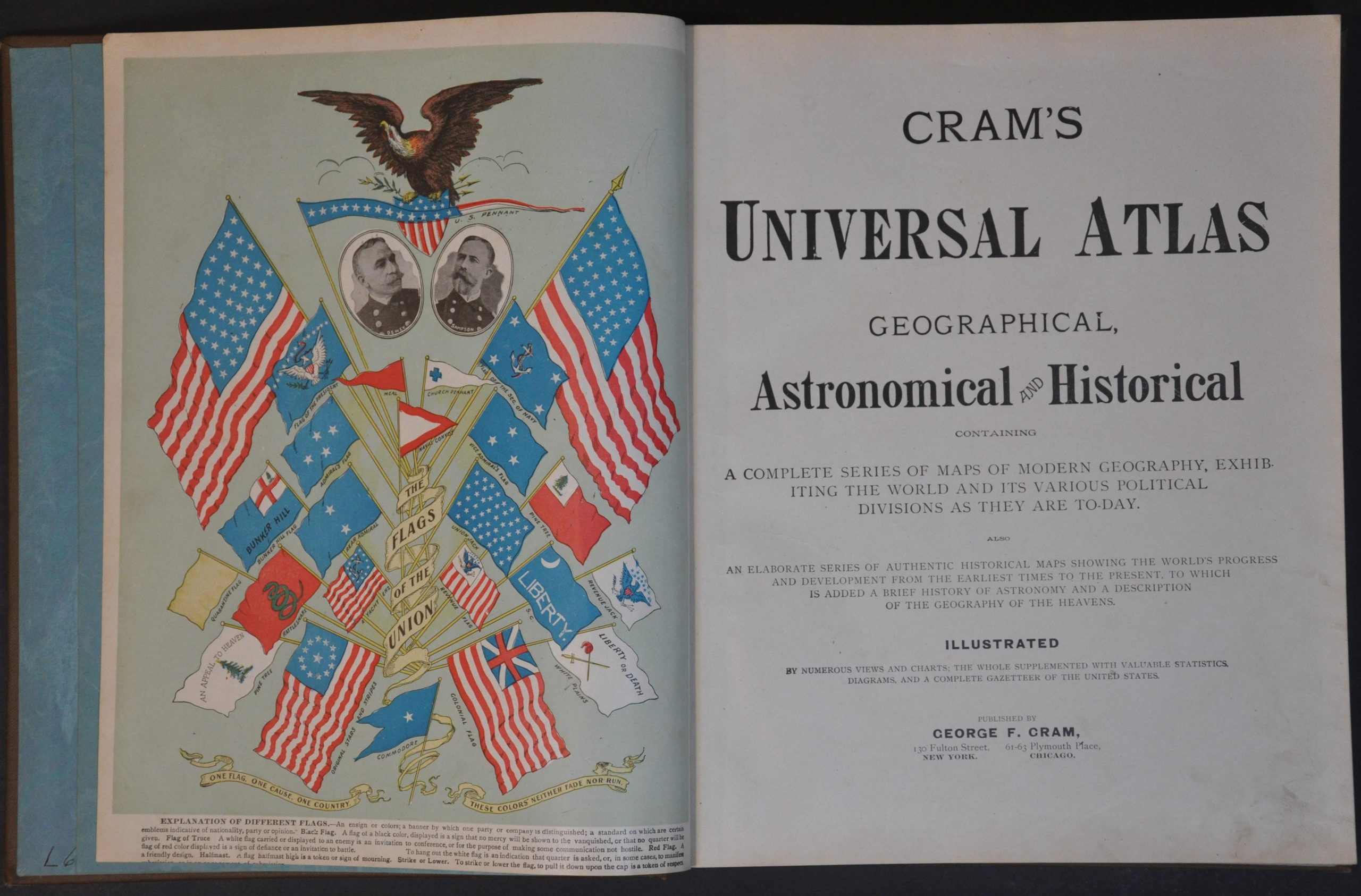 Cram's Universal Atlas - Curtis Wright Maps