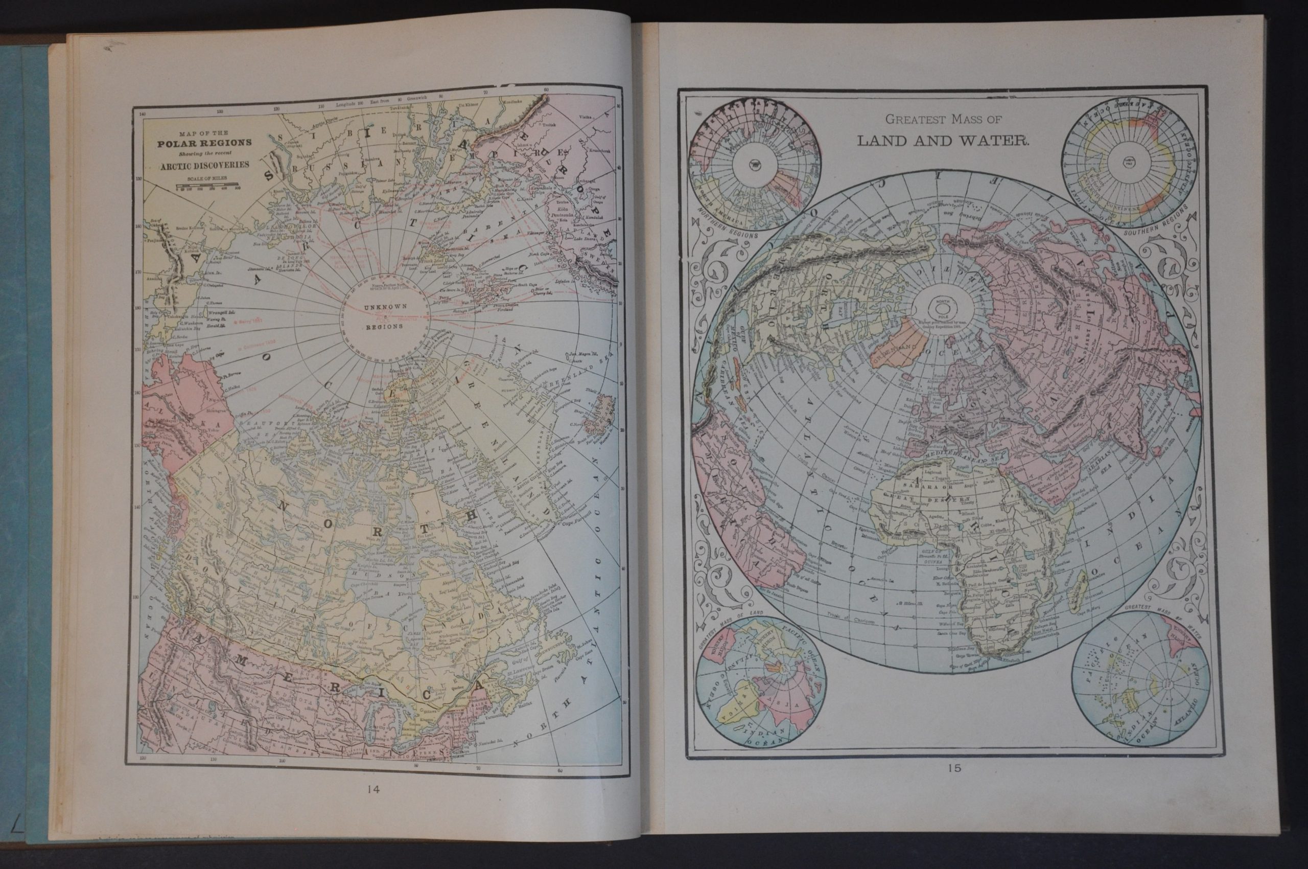Cram's Universal Atlas - Curtis Wright Maps