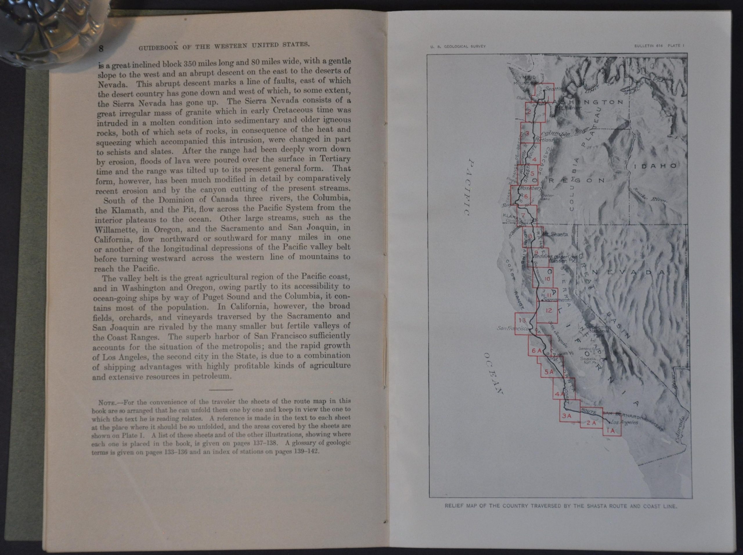 Guidebook of the Western United States Part D. The Shasta Route and ...