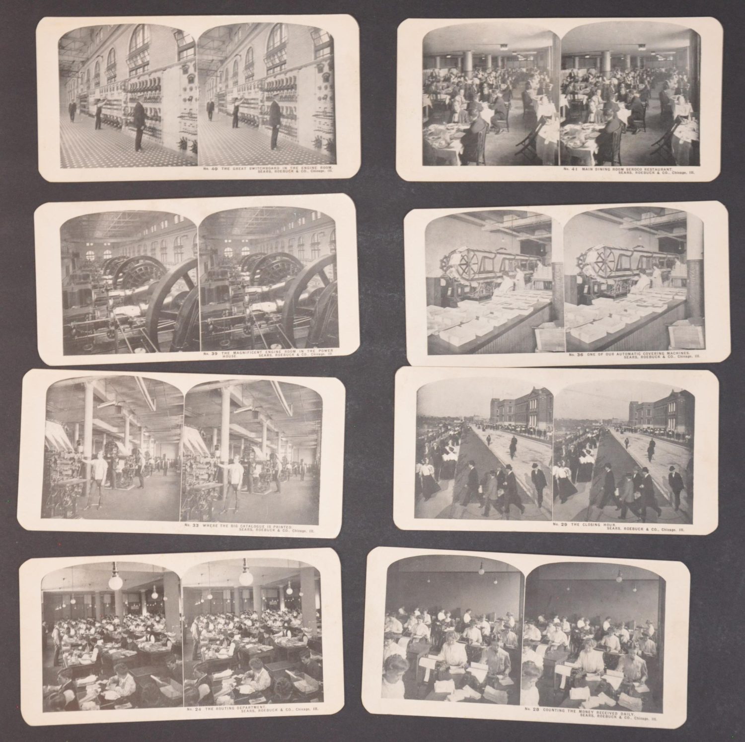 [A Stereoscopic Tour of Sears, Roebuck, & Co.] - Curtis Wright Maps