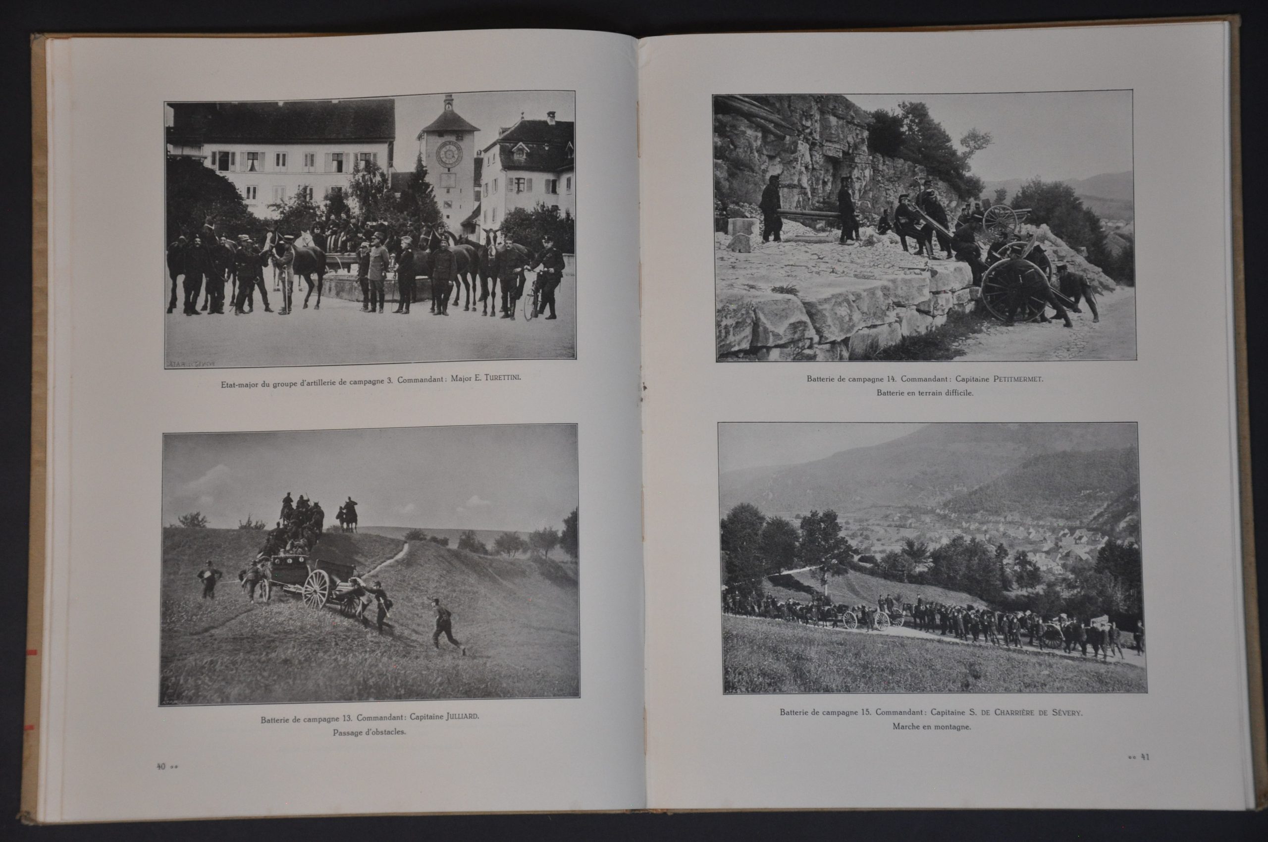 1st Division Album 1915 [Swiss Border Occupation Album] - Curtis Wright ...