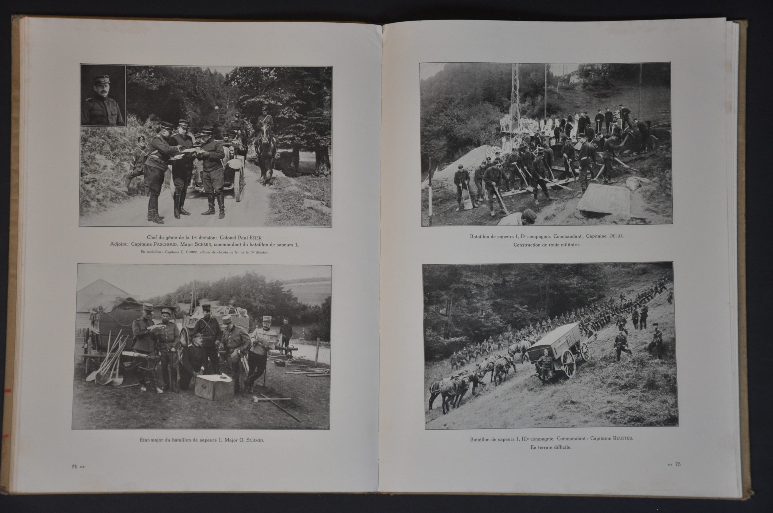 1st Division Album 1915 [Swiss Border Occupation Album] - Curtis Wright ...