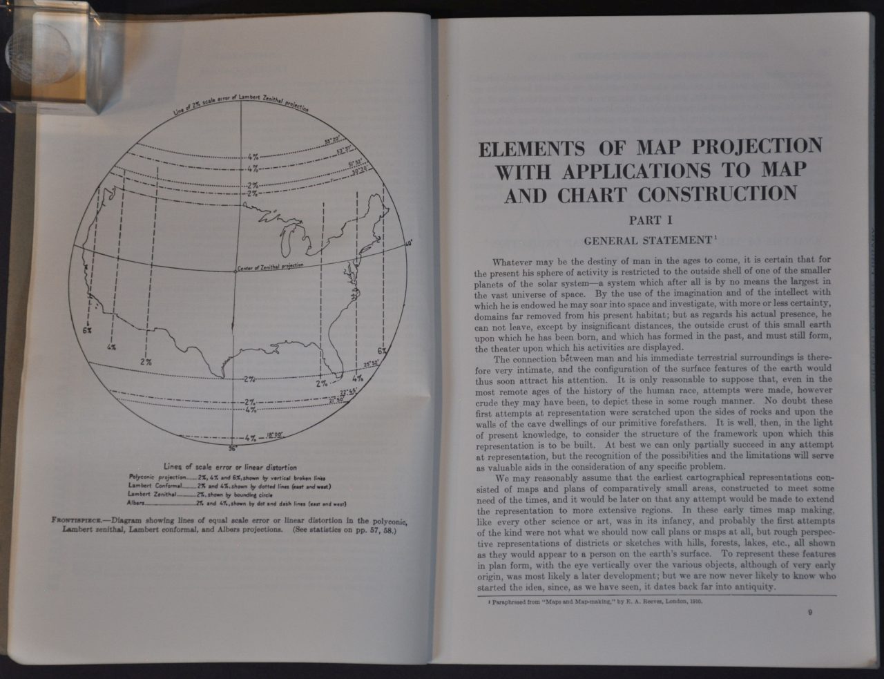 Elements of Map Projection with Applications to Map and Chart ...